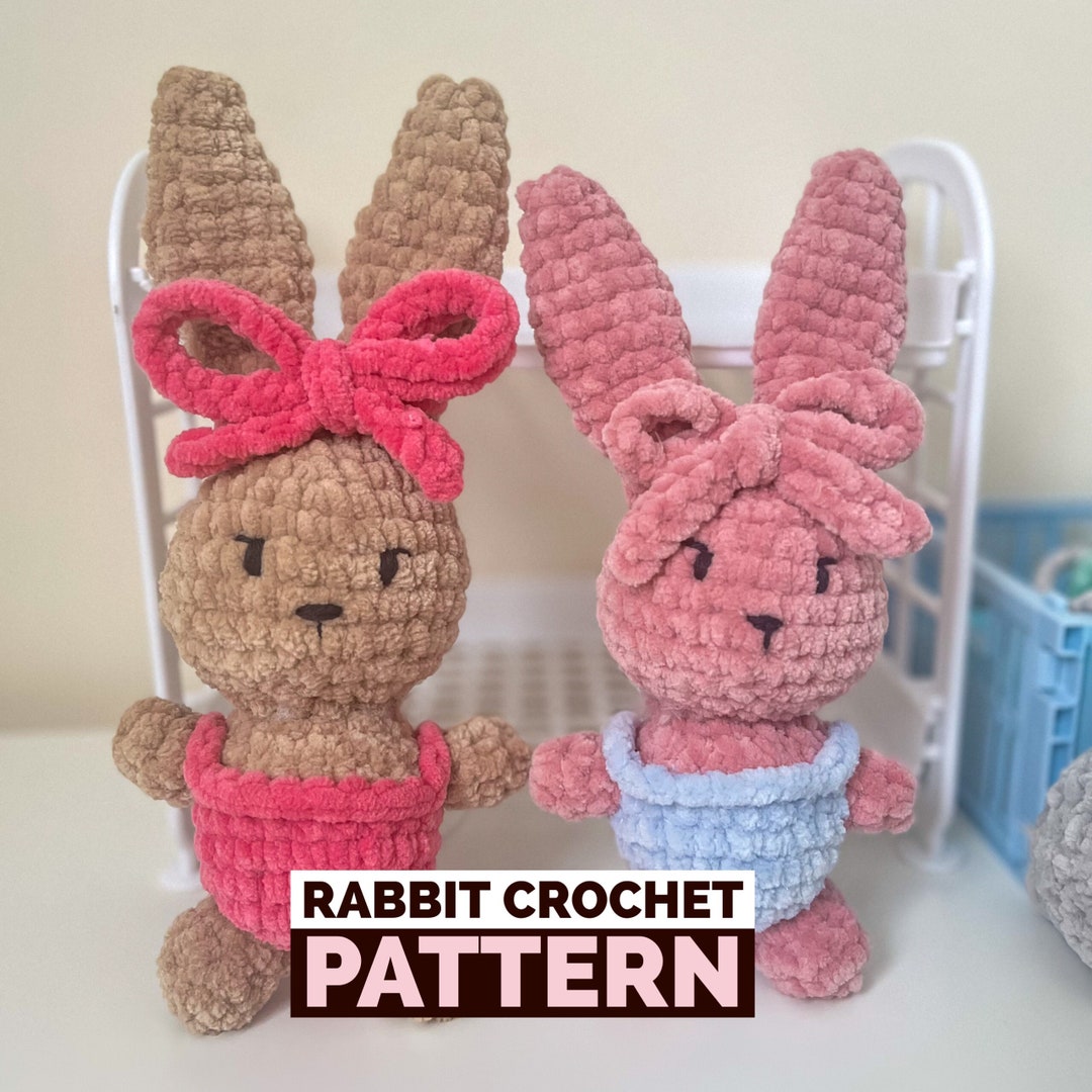 Crochet Rabbit Pattern - Etsy