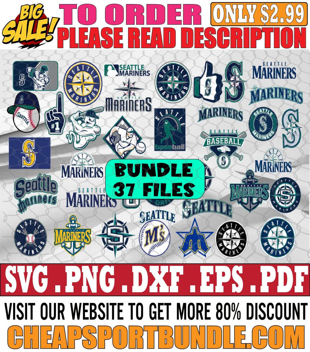 Seattle-mariners Baseball Team Svg Seattle-mariners Svg - Etsy
