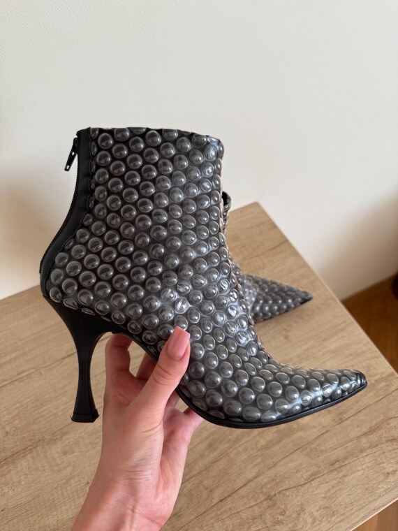 Maison Margiela vintage Bubble Wrap Effect Ankle Boot… - Gem