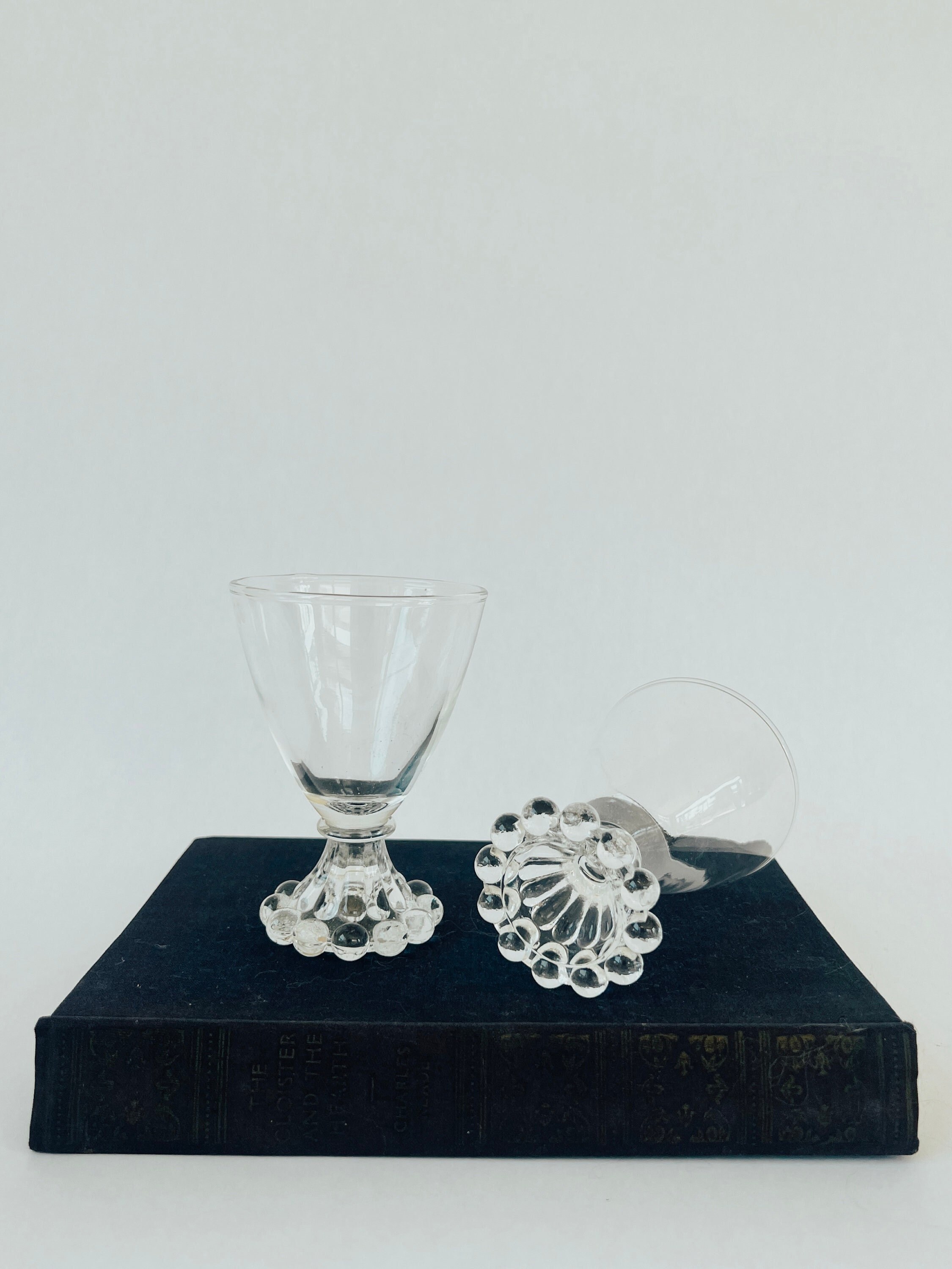 Vintage Anchor Hocking Bubble Glasses, Bewick Boopie Small Glasses, Set of Four - Etsy