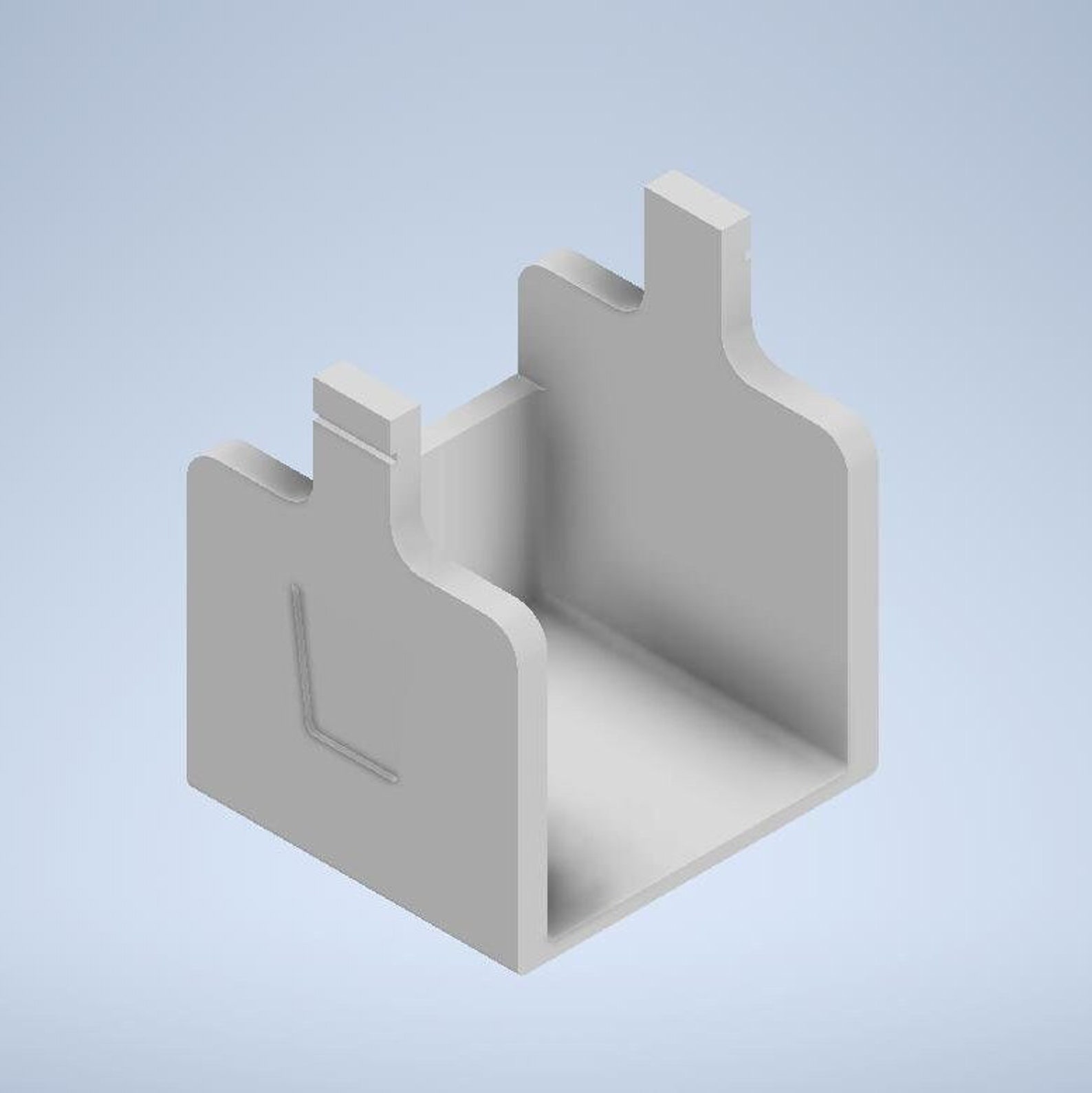 New 2023 Bourbon Bottle Rack Holder, STL File 3D Print Design, 5.5"x6 ...