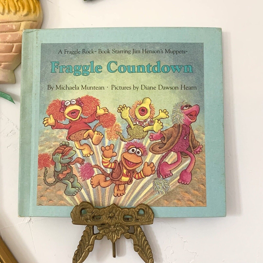 Fraggle Rock Vintage Book Fraggle Countdown by Michaela Muntean 1985 ...