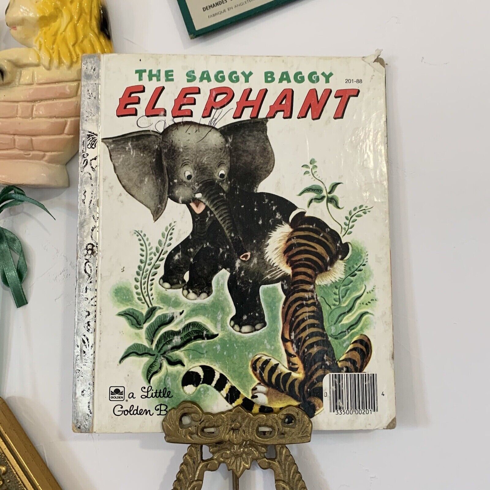 The Saggy Baggy Elephant A Little Golden Book #201-54 1992 Vintage Kids ...