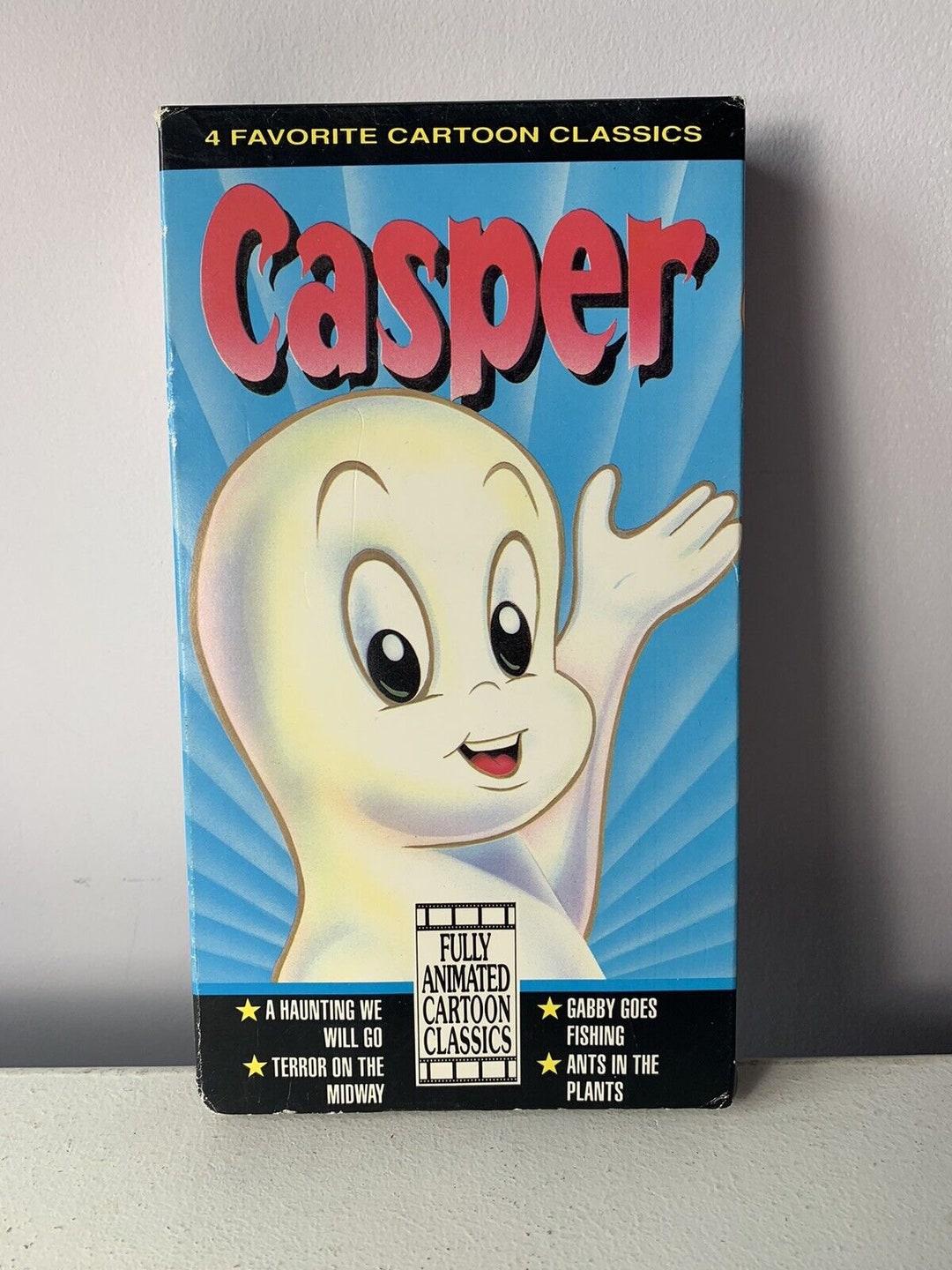 4 Favorite Cartoon Classics Casper Fully Animated 1992 VHS Collectible ...