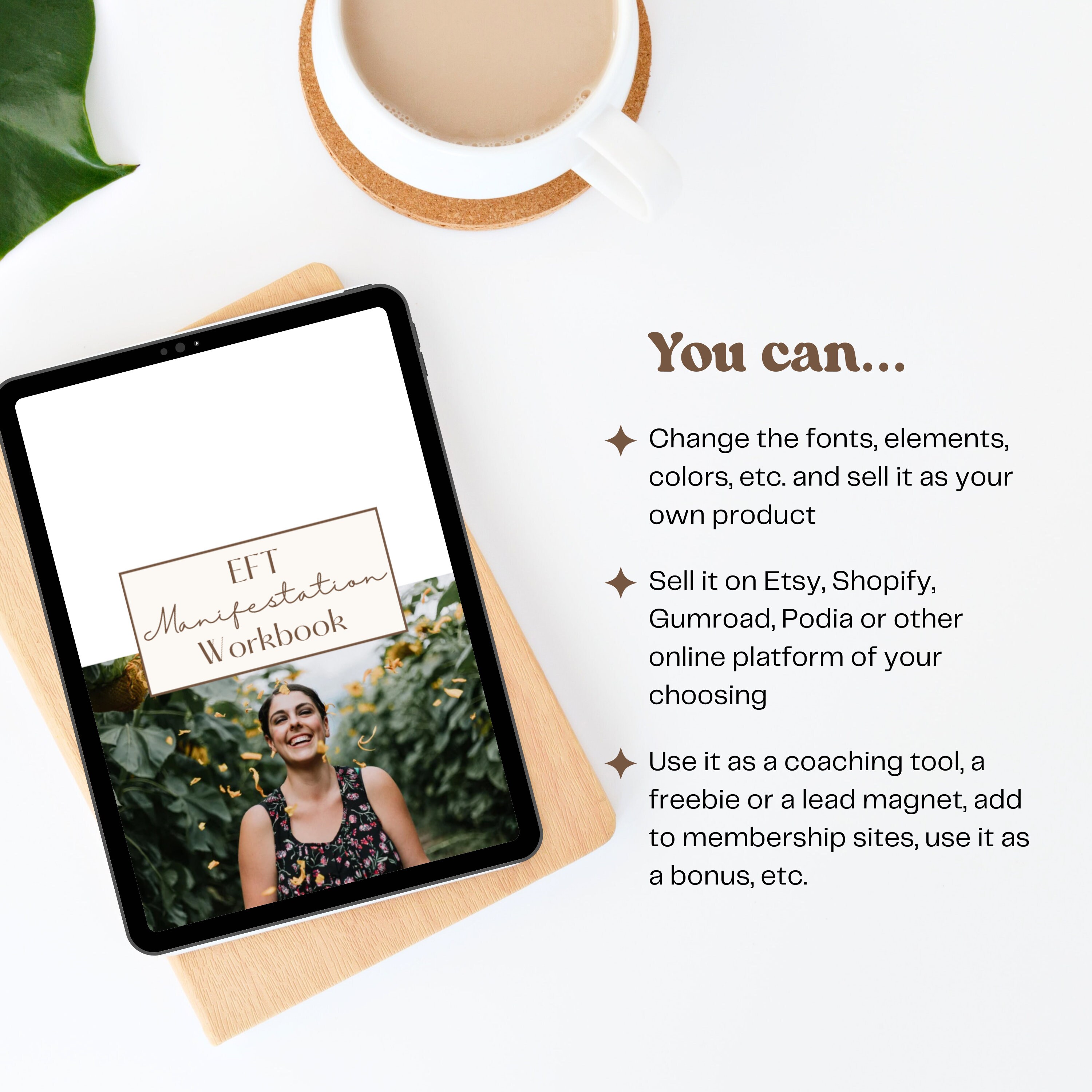 Plr EFT Manifestation Workbook | Editable EFT Tapping Workbook | EFT ...