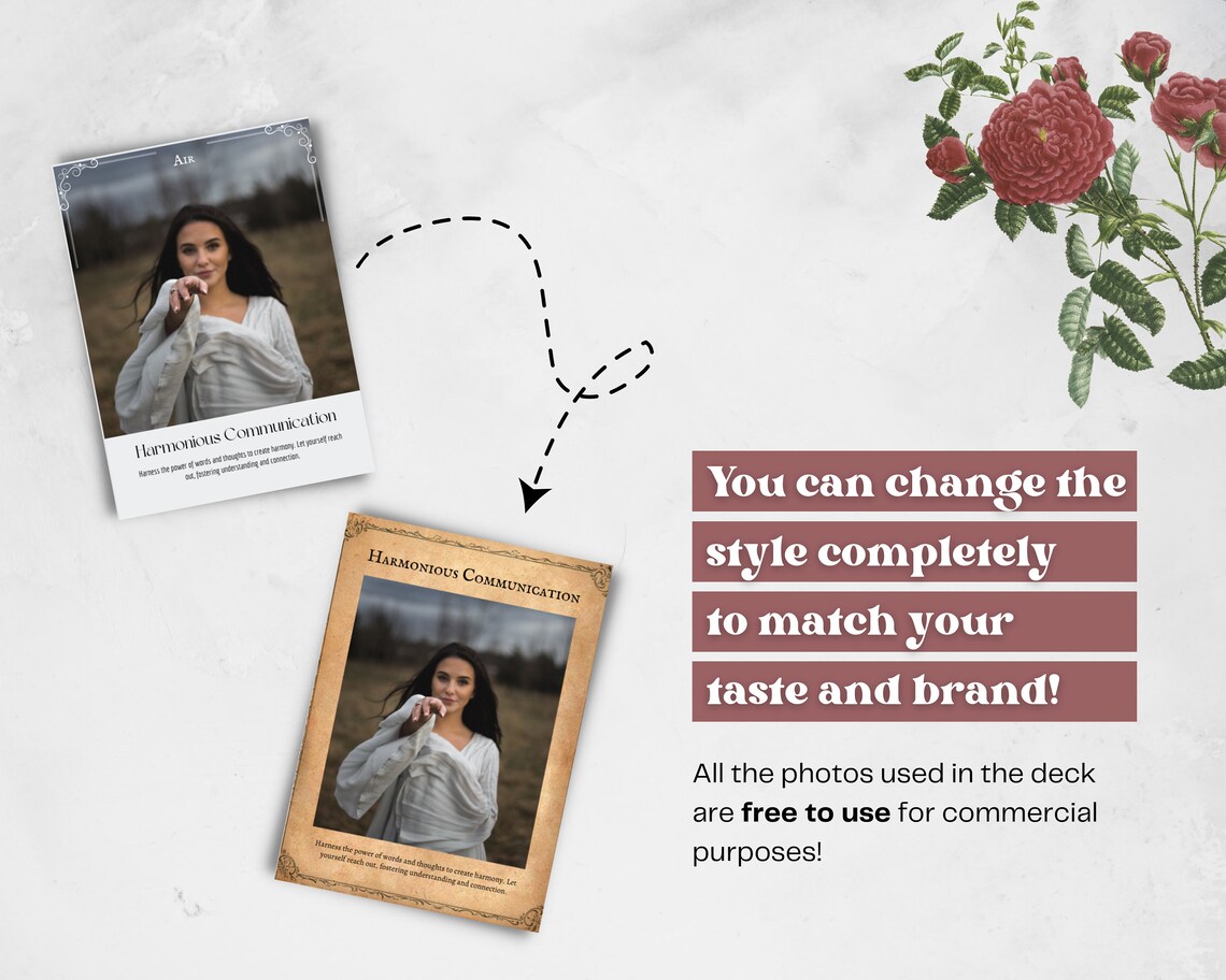 Printable Feminine Oracle Cards the Elemental Goddess Oracle Deck PLR ...