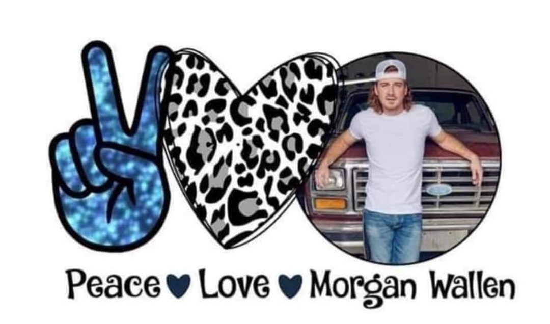 Peace.love.morgan Wallen Sublimation - Etsy