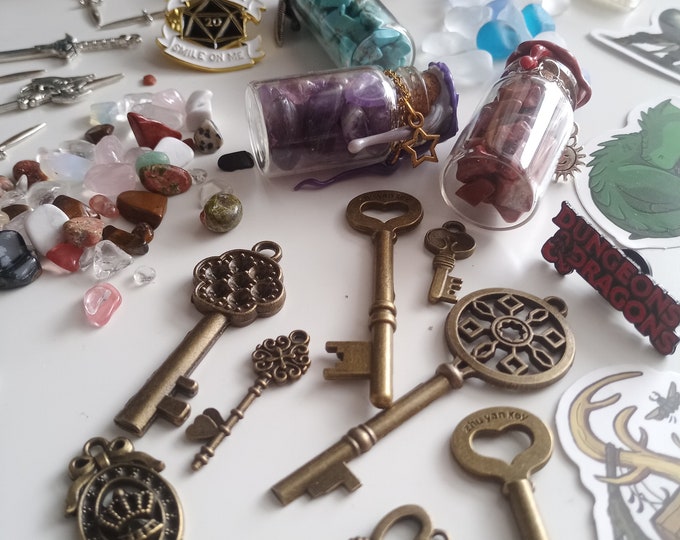 Adventurer's Treasure Roll Mystery Dungeons and Dragons Inspired D&D ...