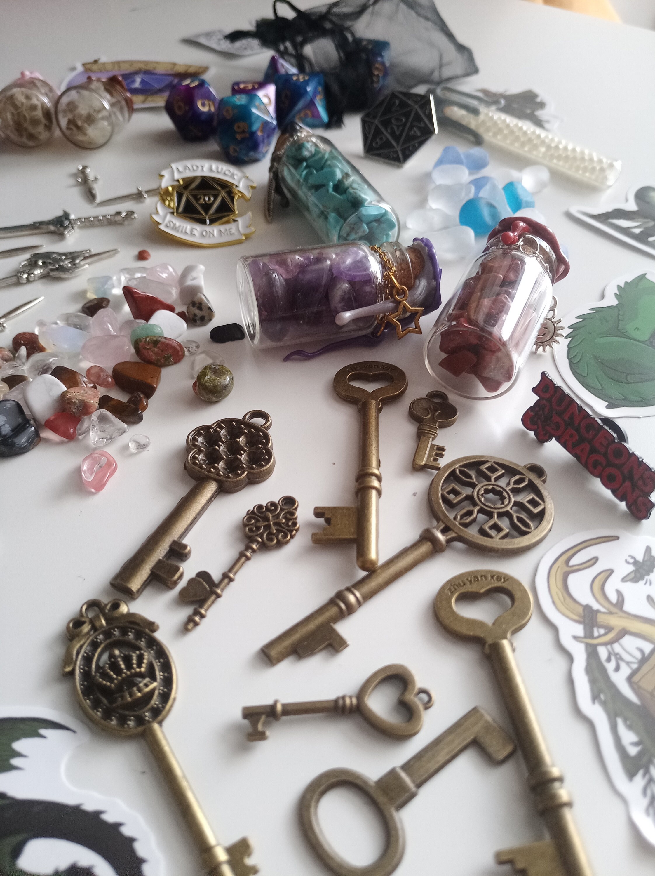 Adventurer's Treasure Roll Mystery Dungeons and Dragons Inspired D&D ...