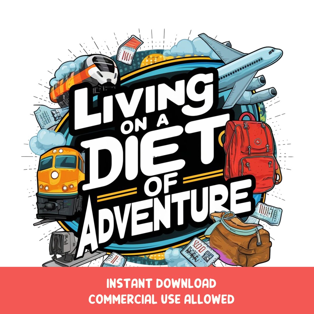 Wanderlust Printable Art Transparent PNG & SVG for T-shirts, Mugs ...