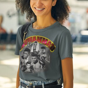 Muhammad Ali Vintage Unisex Shirt, Vintage Muhammad Ali Tshirt Gift for ...