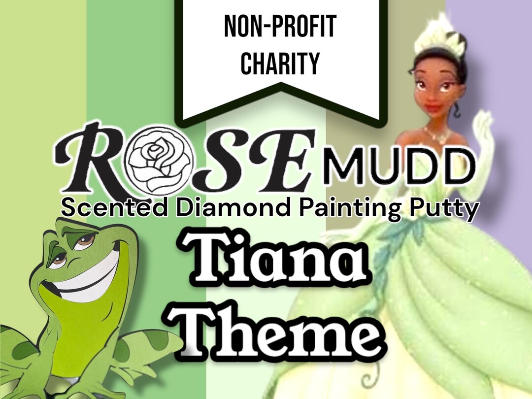 TIANA - Diamond Painting Scented Putty - Princess Theme From B&bw ...