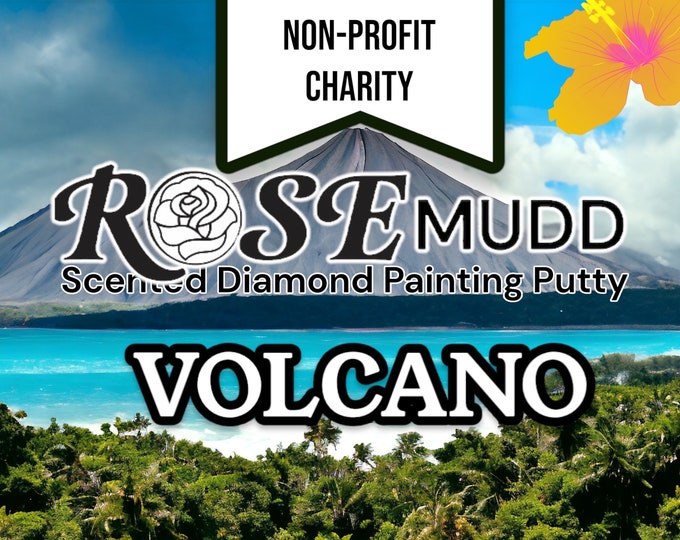VOLCANO: Rosemudd | Scented Diamond Painting Putty With Purpose ...