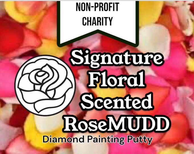 SIGNATURE FLORAL SCENT Rosemudd Scented Diamond Painting Putty, Diamond ...