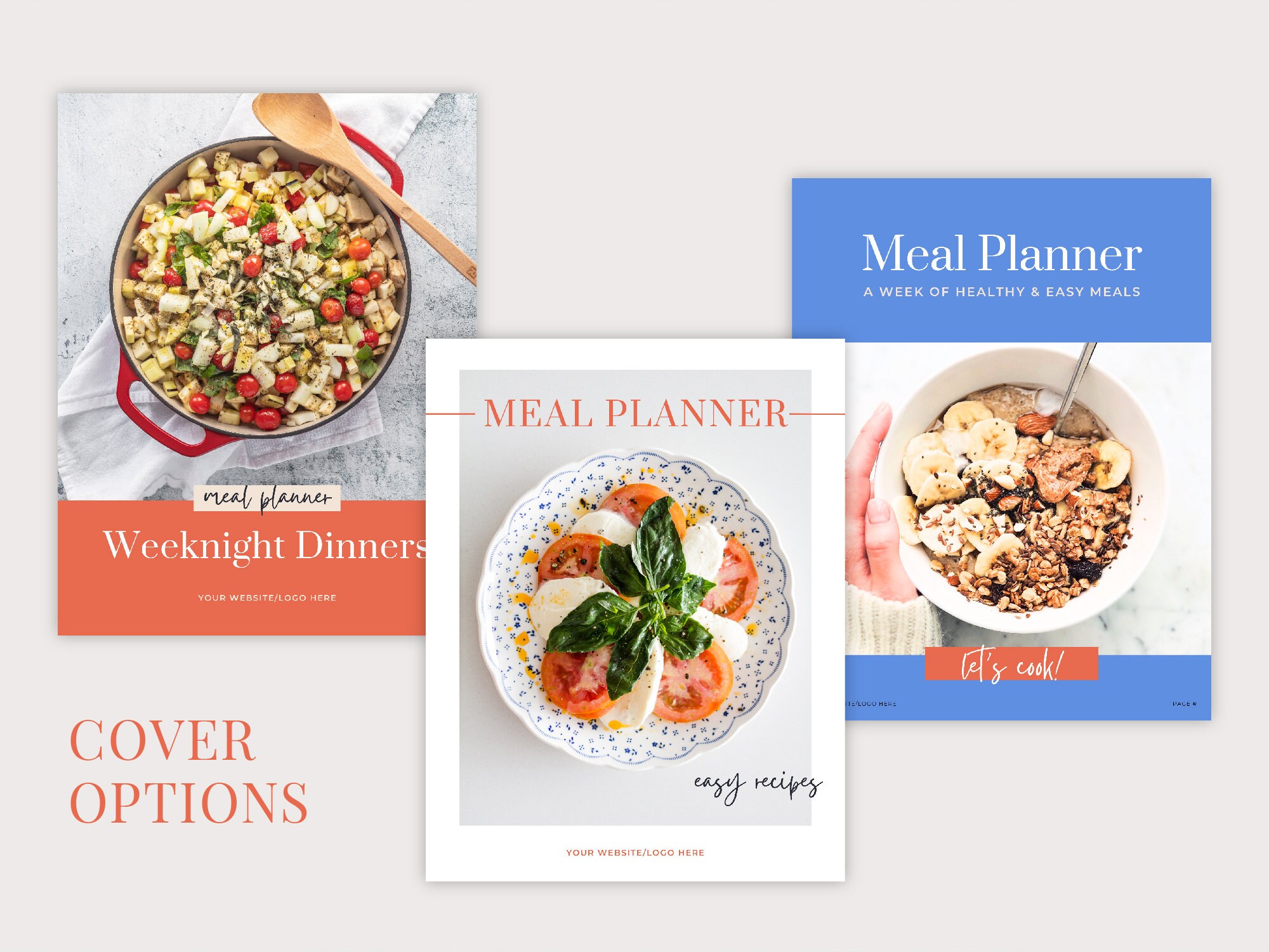Canva Recipe Book Template | Canva Cookbook Template | Digital Cookbook ...