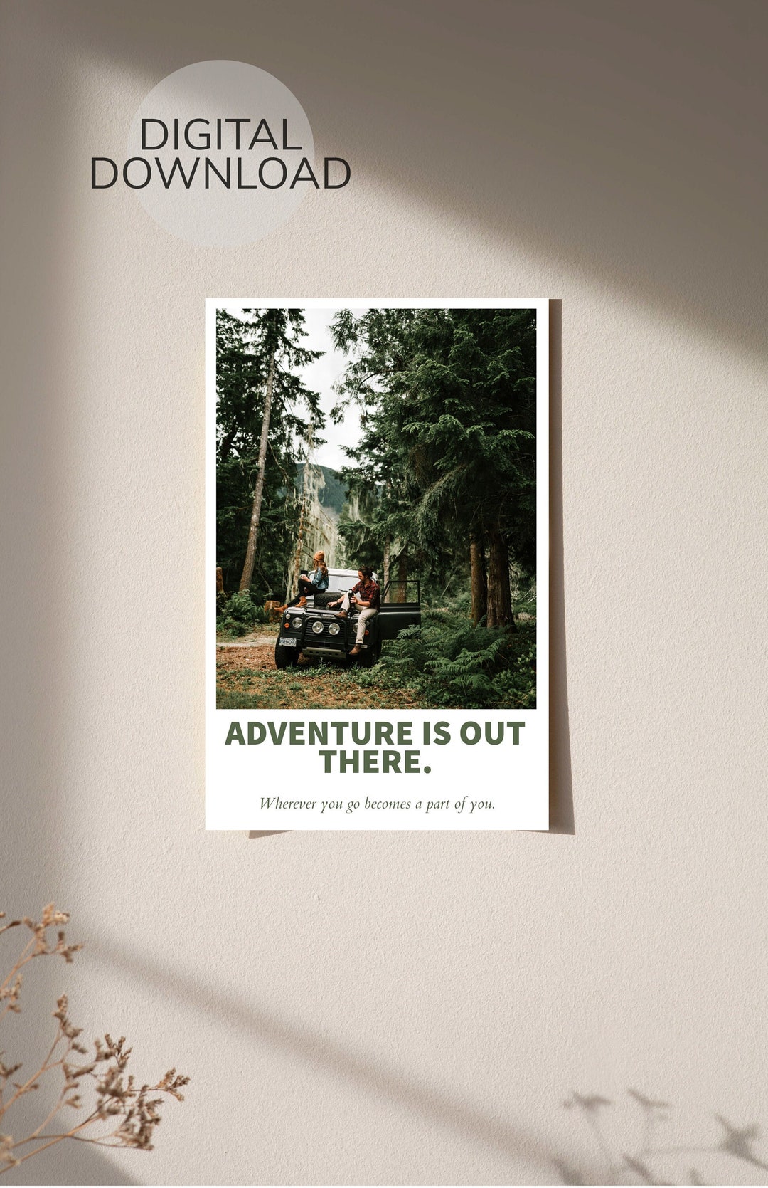 Adventure Poster, Jeep Poster, Forrest Photo, Adventure Decor, Travel ...