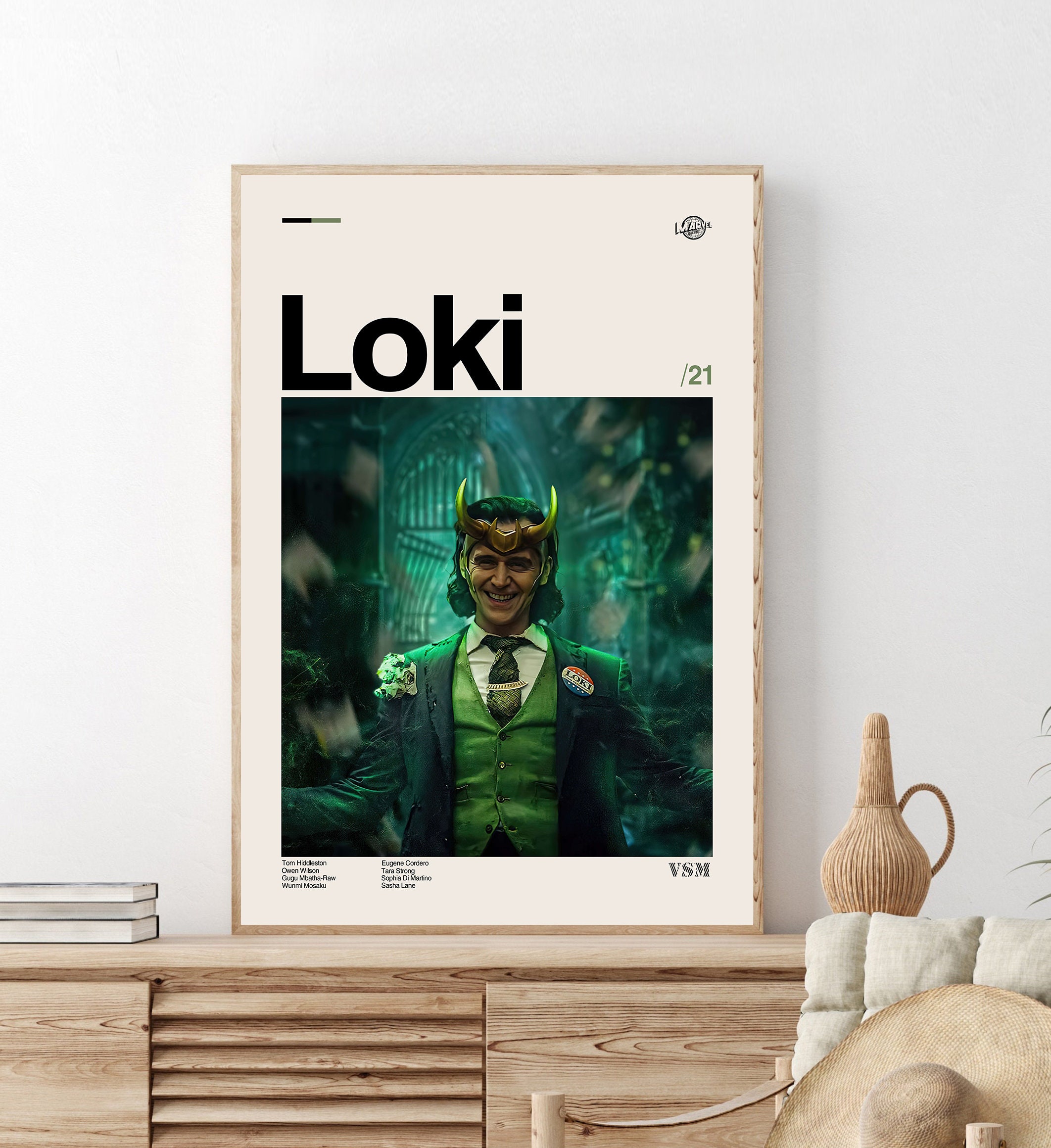 Loki Movie Poster, Loki Print, High Quality, Wall Art, Room Decor, Loki ...