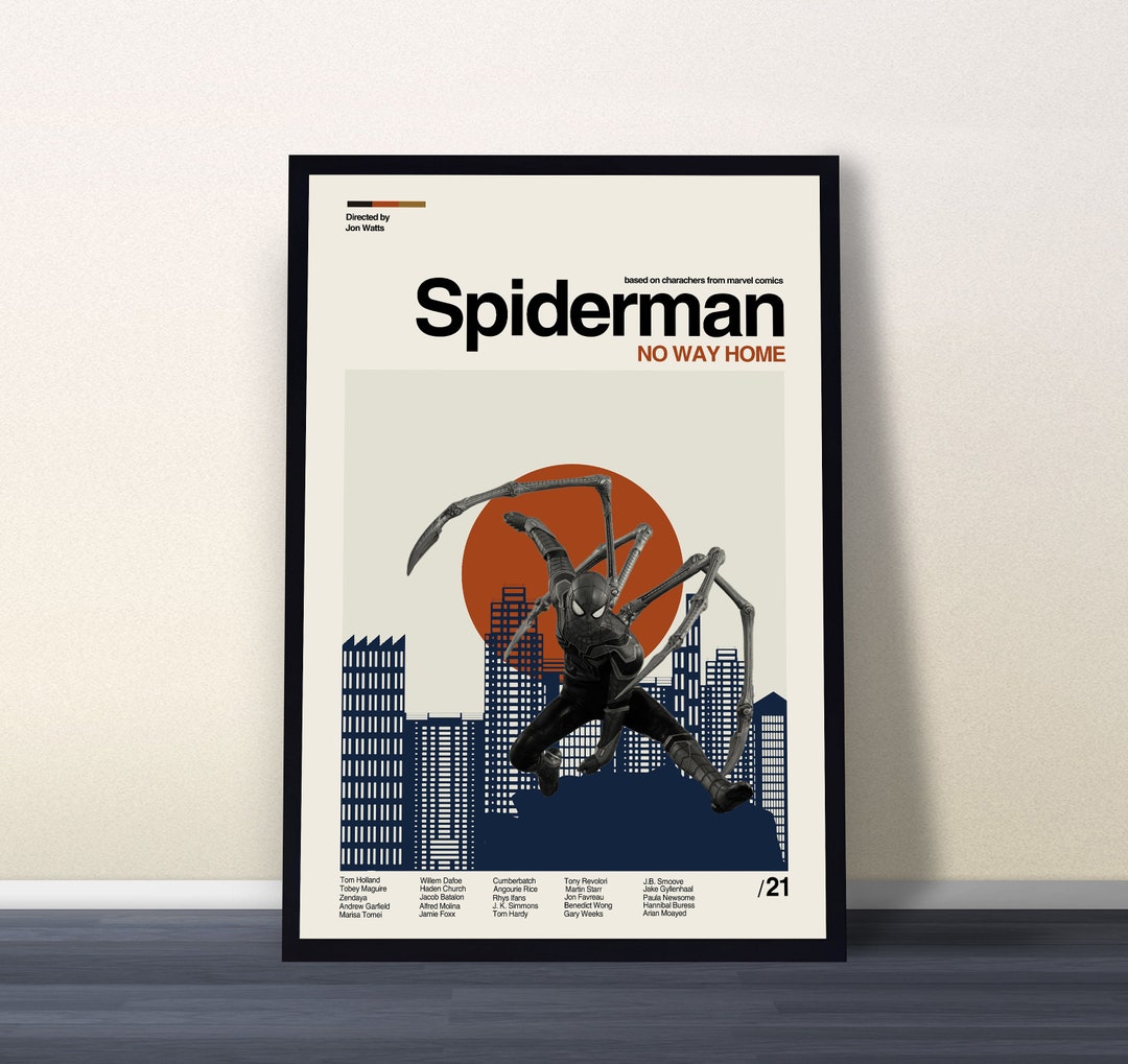 Spider Man No Way Home Poster, Spider Man Poster, Marvel Poster ...