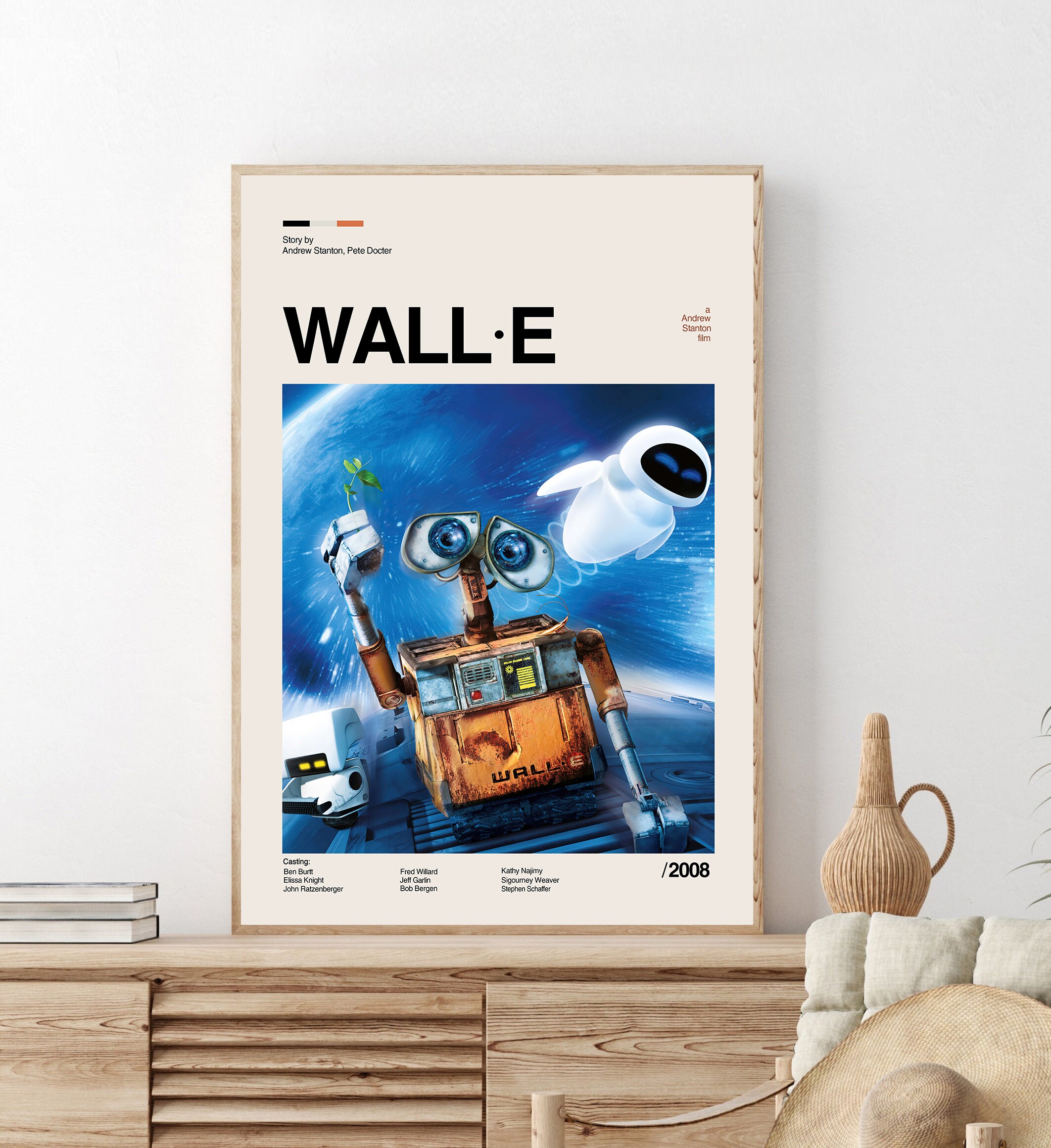 Wall-e Movie Poster, Wall E Poster, Wall E Poster, Midcentury Art ... Wall-e Movie Poster, Wall E Poster, Wall E Poster, Midcentury Art ...