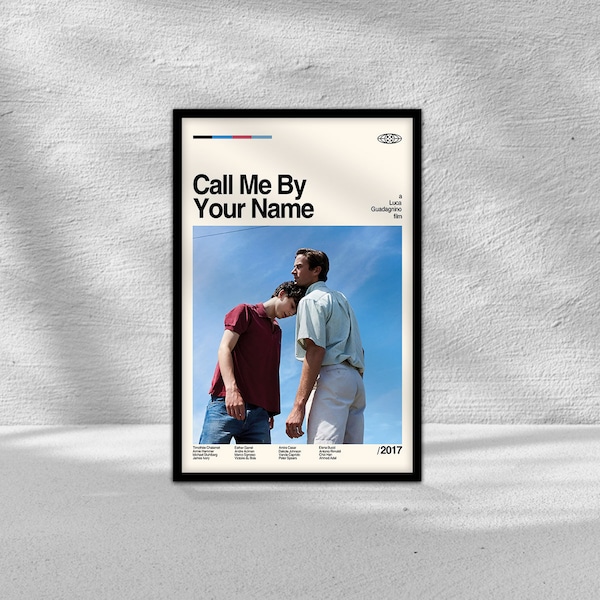 Call Me by Your Name Poster - Etsy