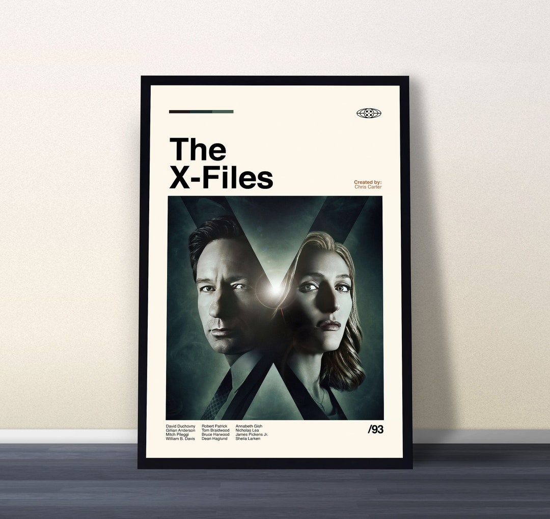The X Files Movie Poster, the X Files Poster, Minimalist Movie Poster ...