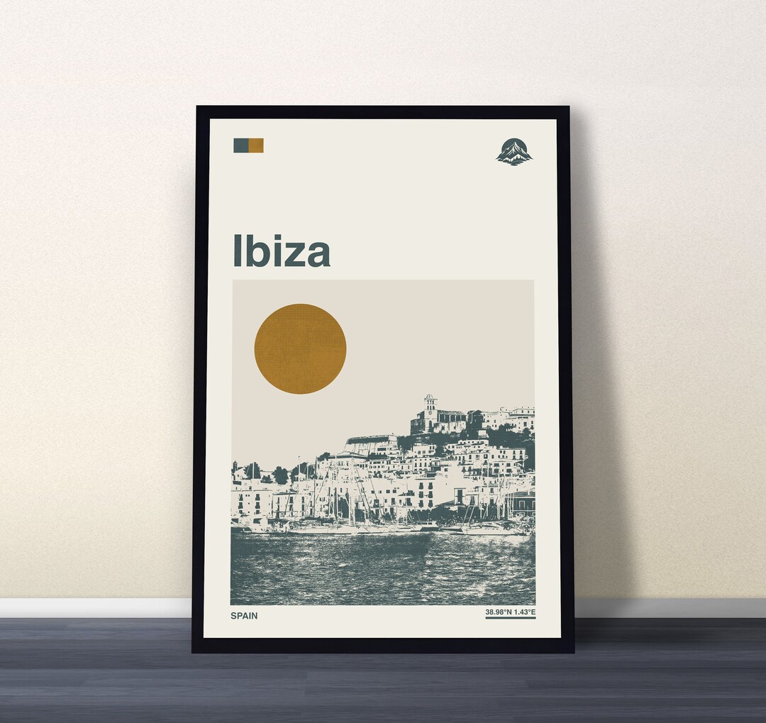 Ibiza Print, Ibiza Poster, Ibiza Wall Art, Ibiza Art Print, Ibiza Photo, Ibiza Wall Decor ...