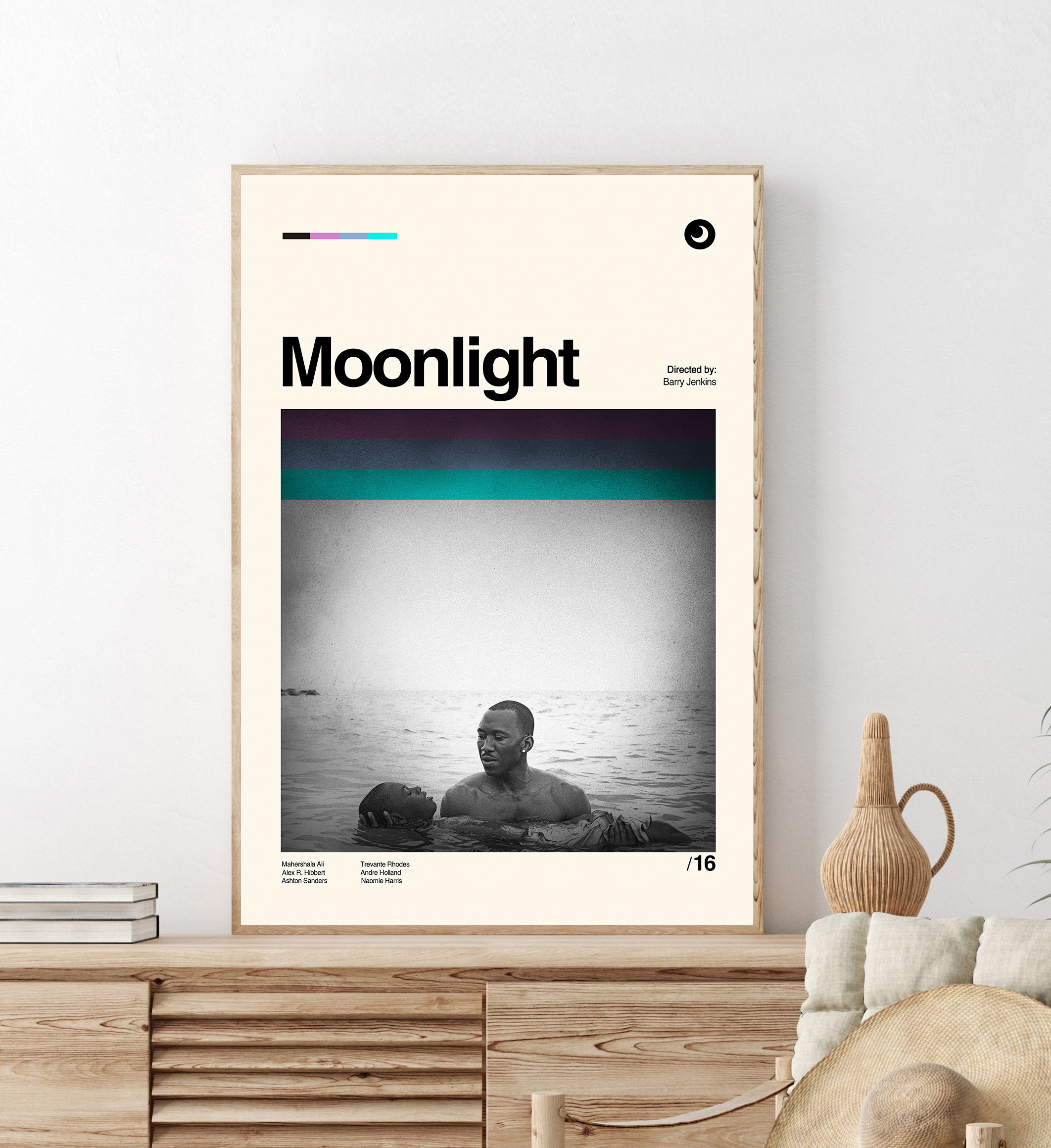 Moonlight Poster, Moonlight Print, Wall Art, Moonlight Movie Poster ...