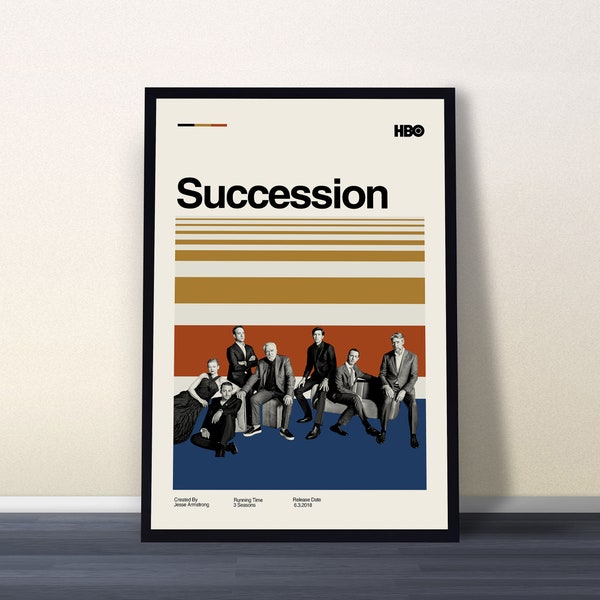 Succession Poster - Etsy