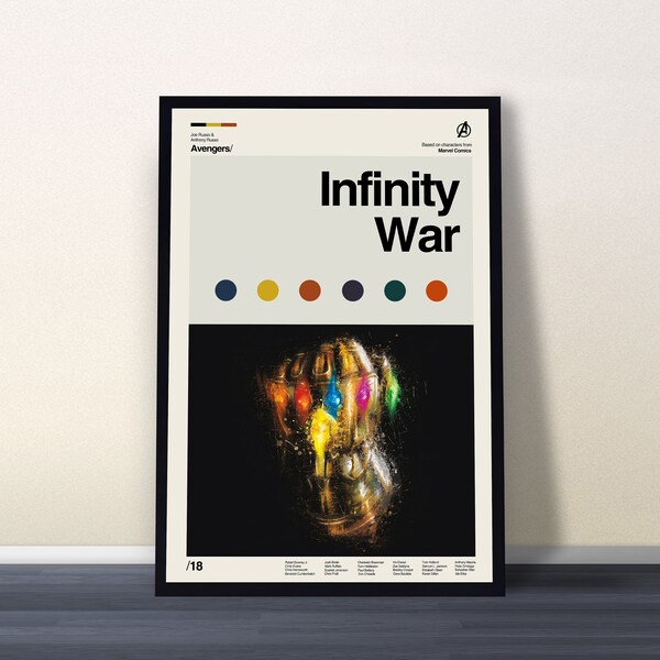 Infinity War Poster - Etsy