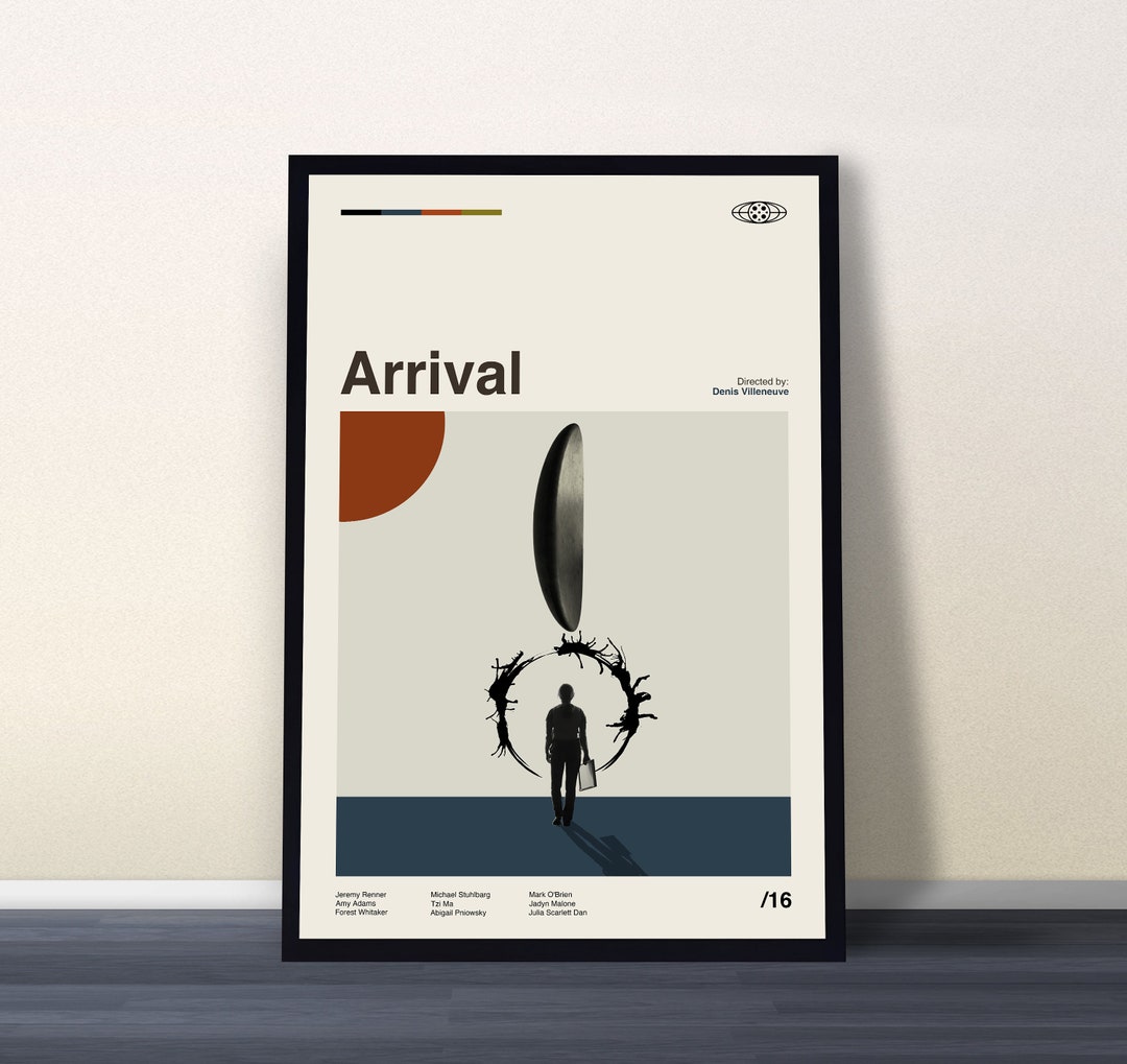 Arrival Poster, Arrival Movie Poster, Denis Villeneuve, Minimalist Art ...