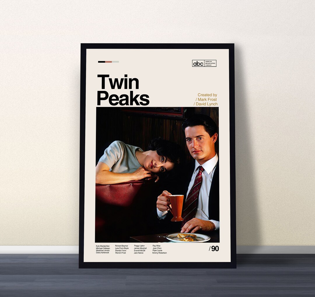 Twin Peaks Movie Poster, Twin Peaks Poster, Minimalist Poster ...