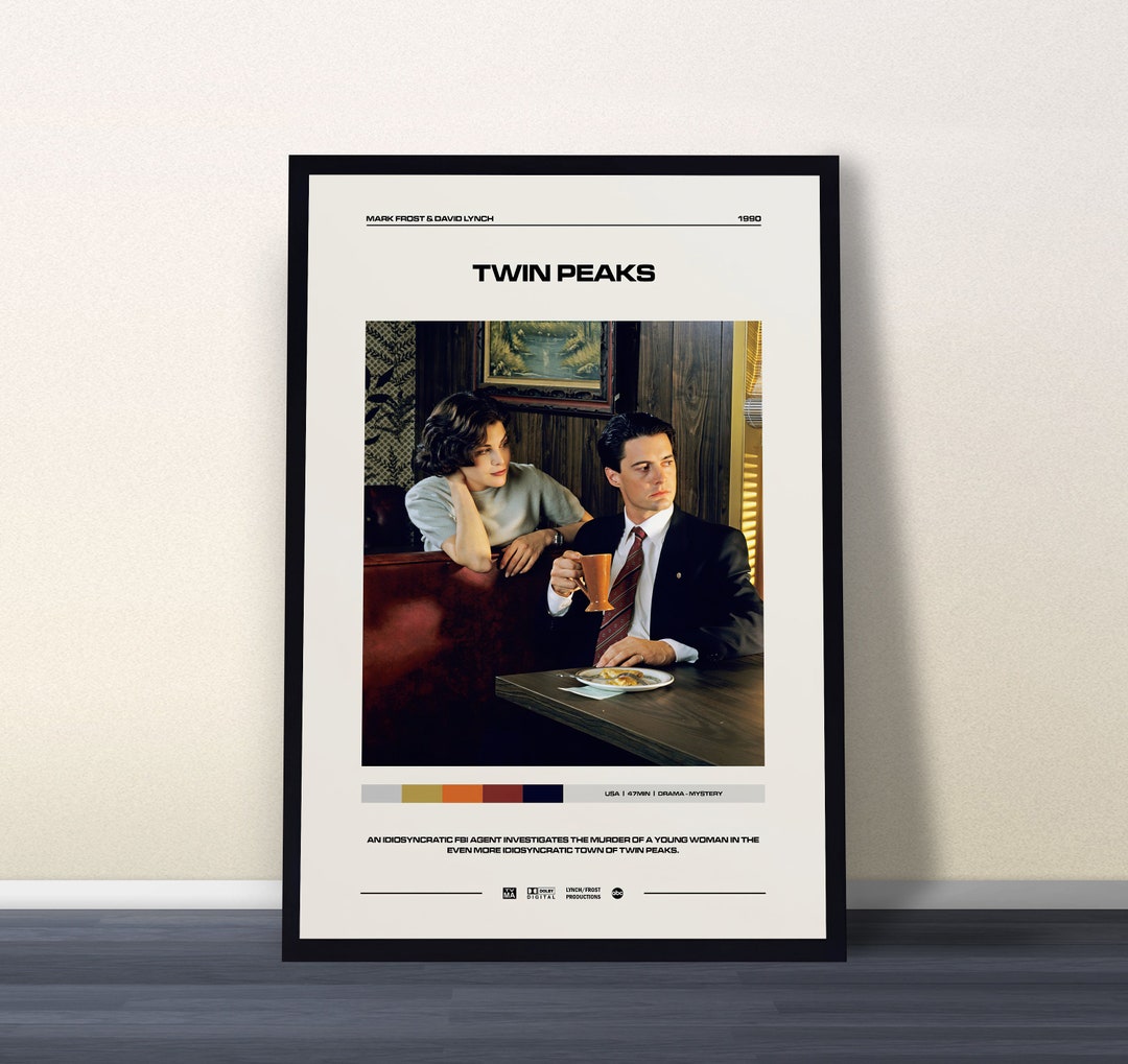 Twin Peaks Movie, Twin Peaks Poster, Twin Peaks Print, Vintage Retro Art Print, Custom Poster ...