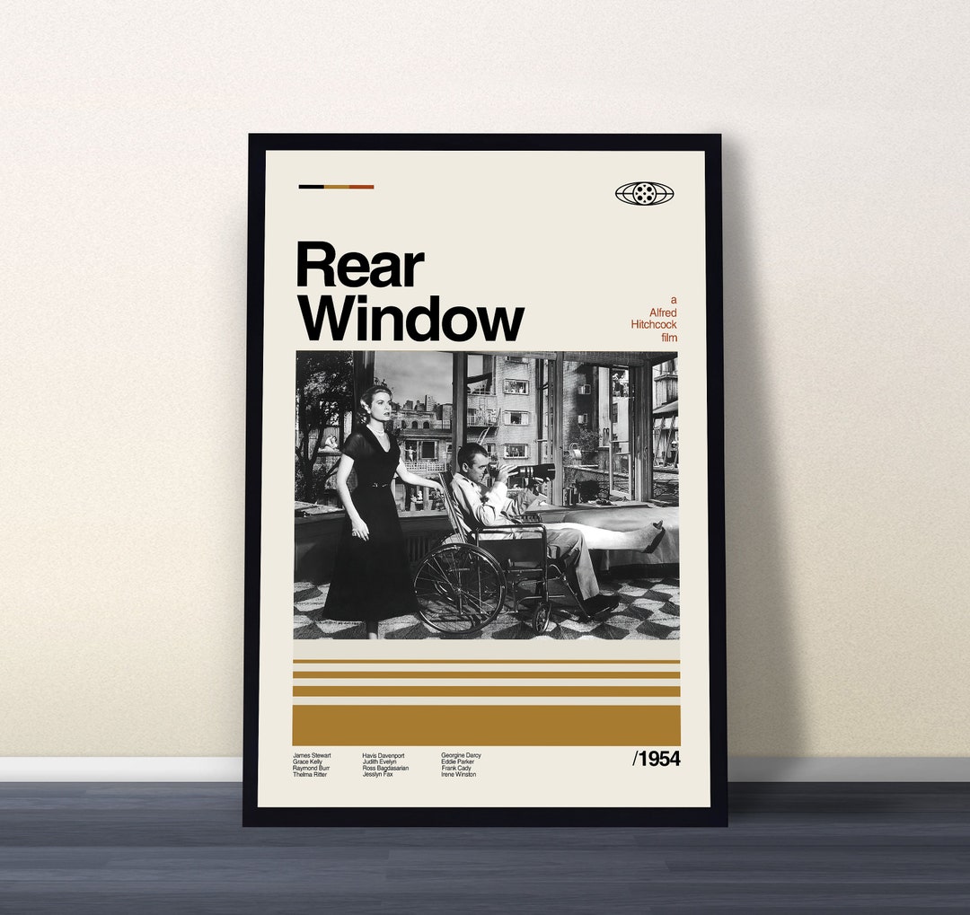 Rear Window Poster Rear Window Print Rear Window Movie - Etsy