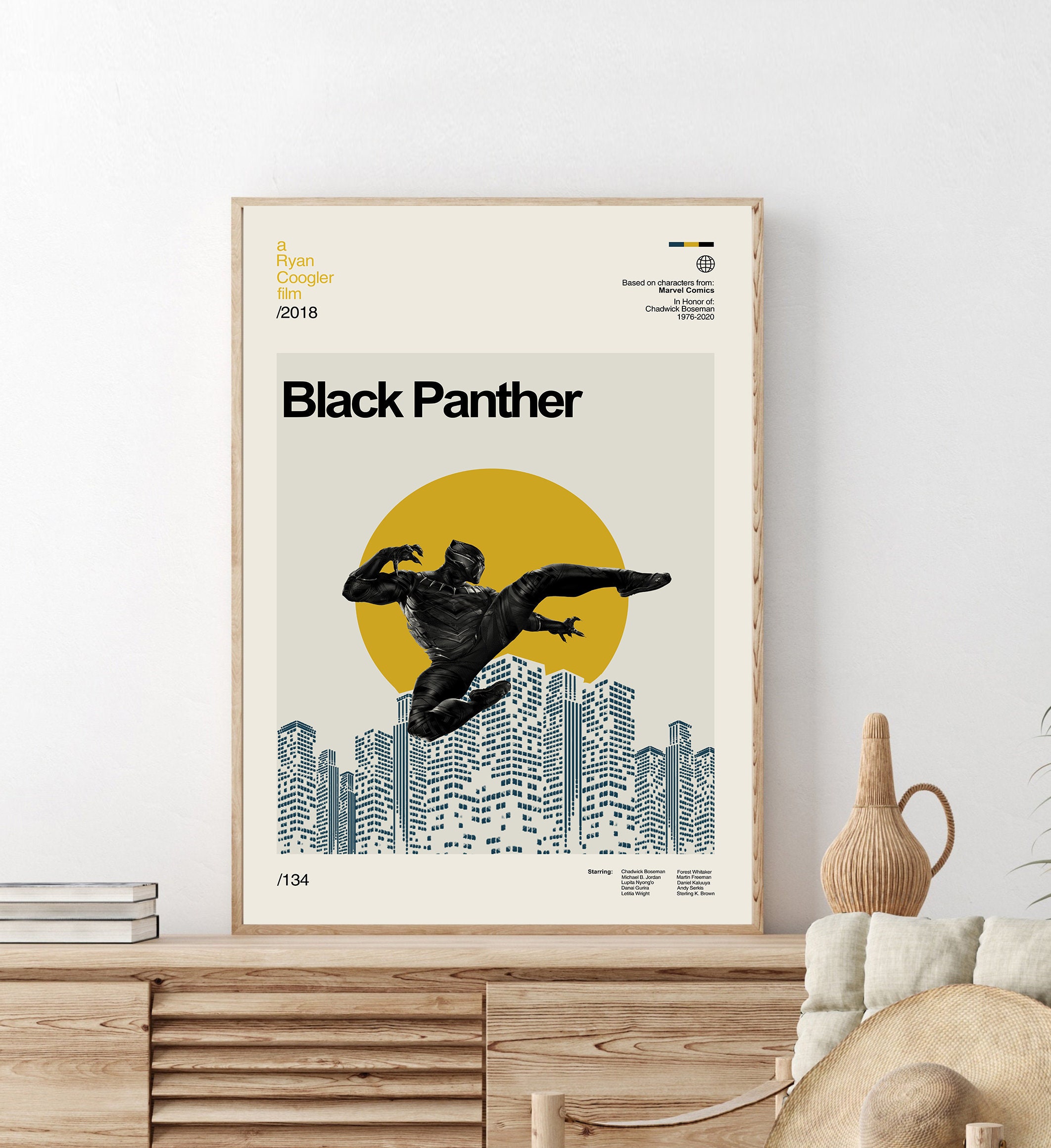 Black Panther Poster, Marvel Movie, Black Panther Movie, Ryan Coogler ...