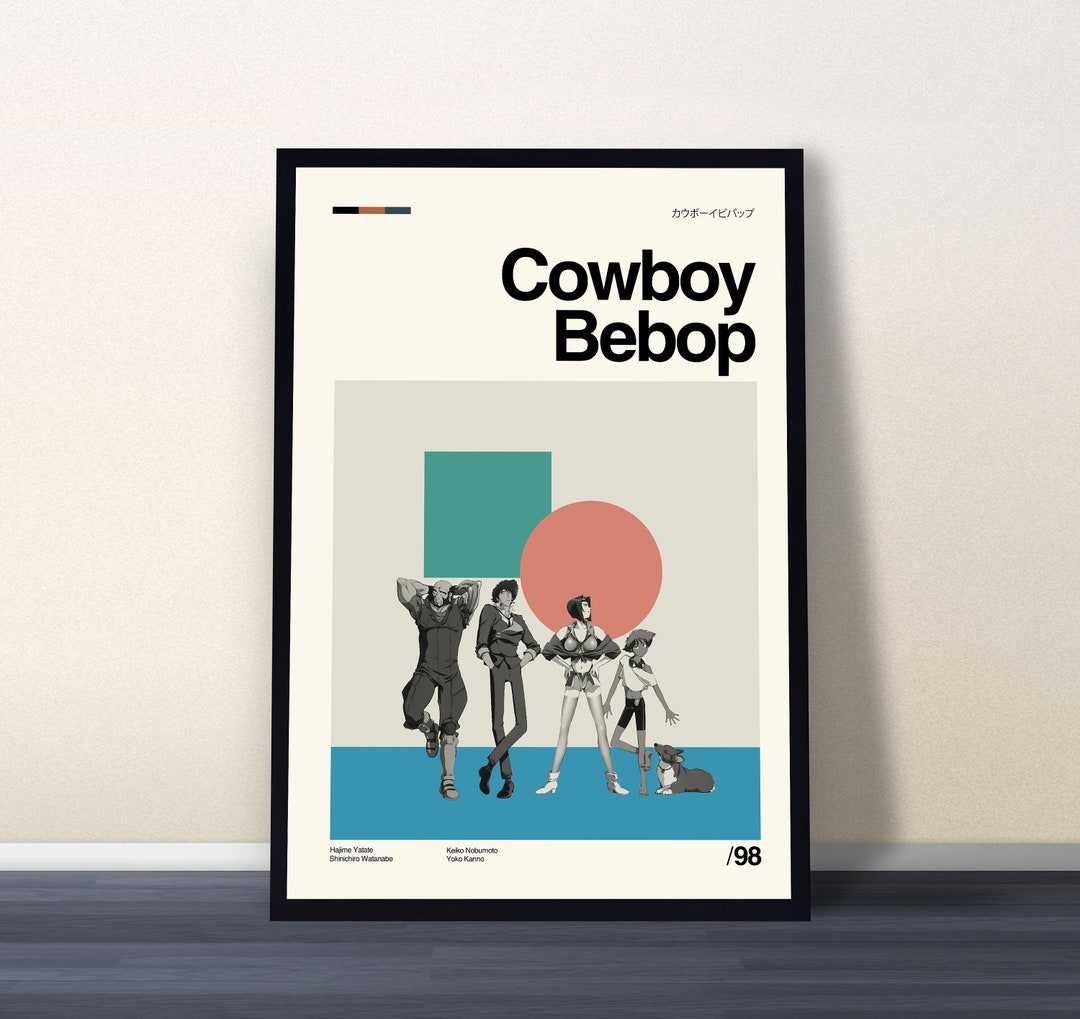Cowboy Poster, Cowboy Movie Poster, Hajime Yatate, Yoko Kanno, Cowboy ...