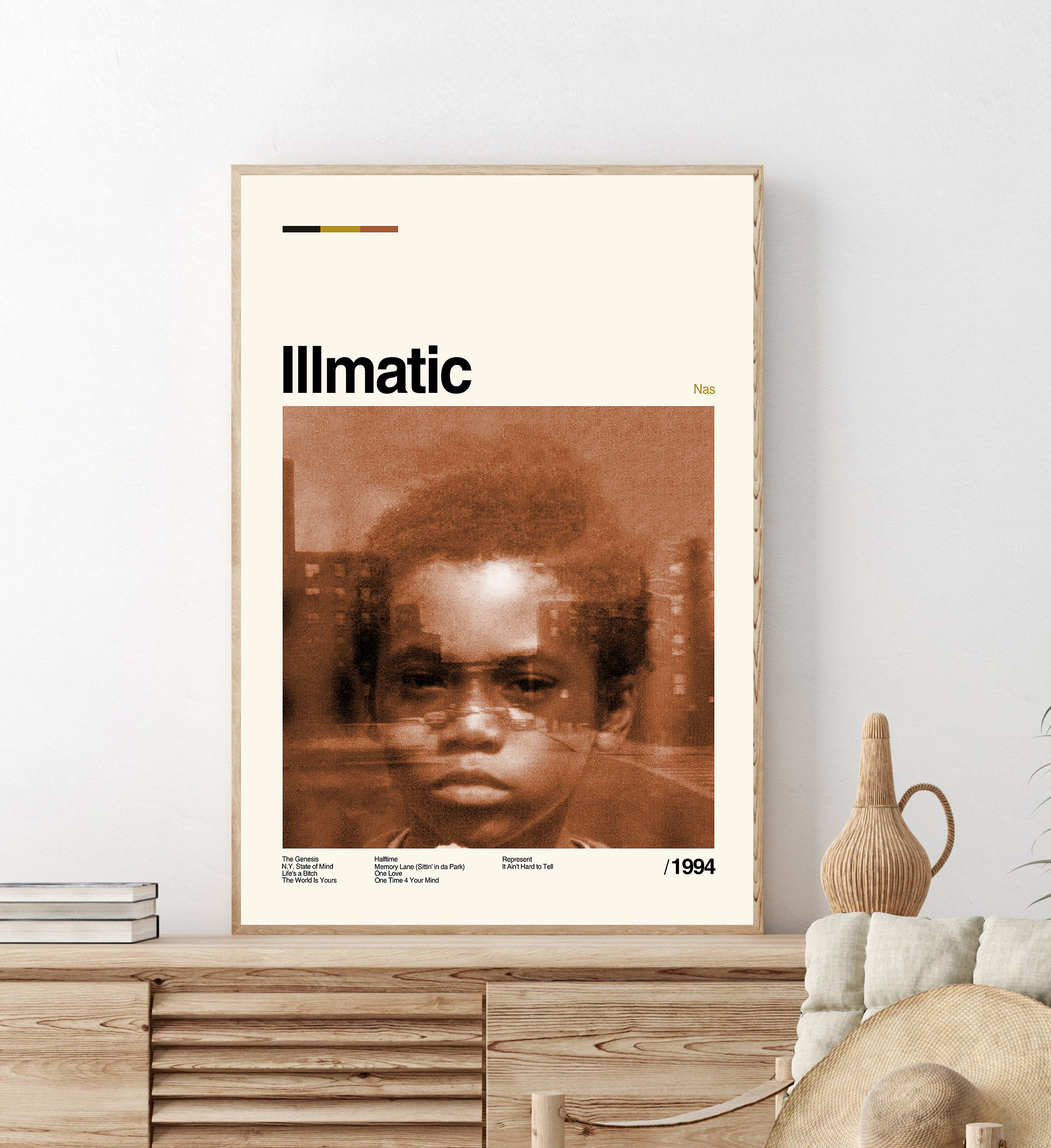 Illmatic Album Poster, Album Cover Poster, Music Gift, Music Wall Decor, Album Art, Home Art ...
