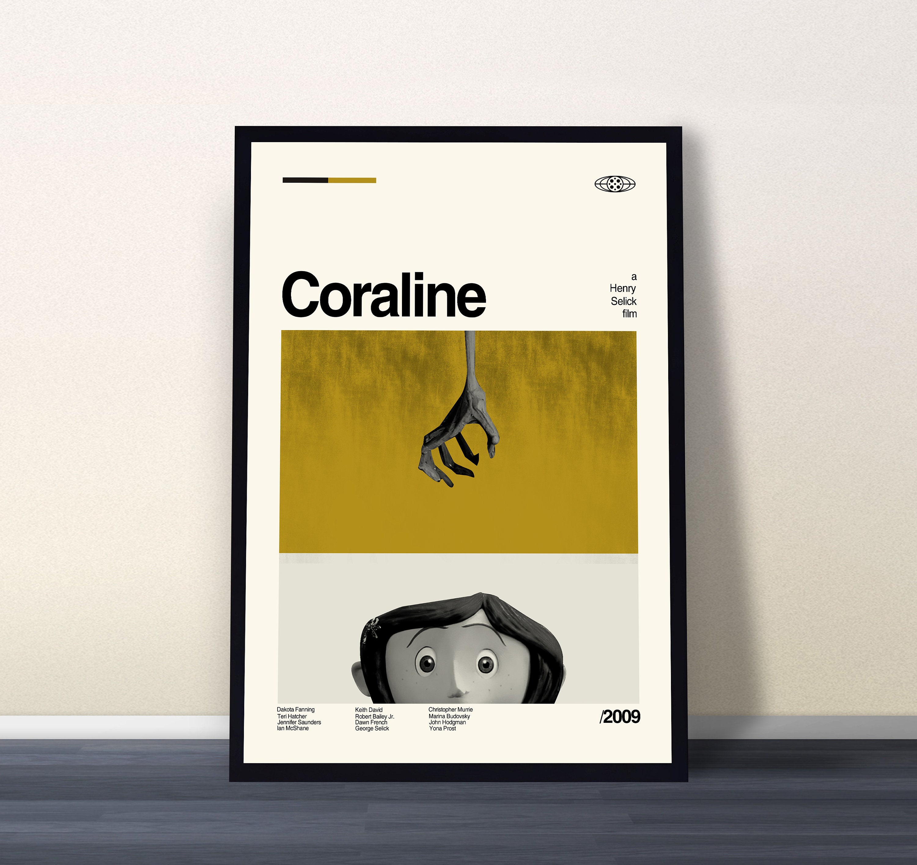Coraline Film Poster