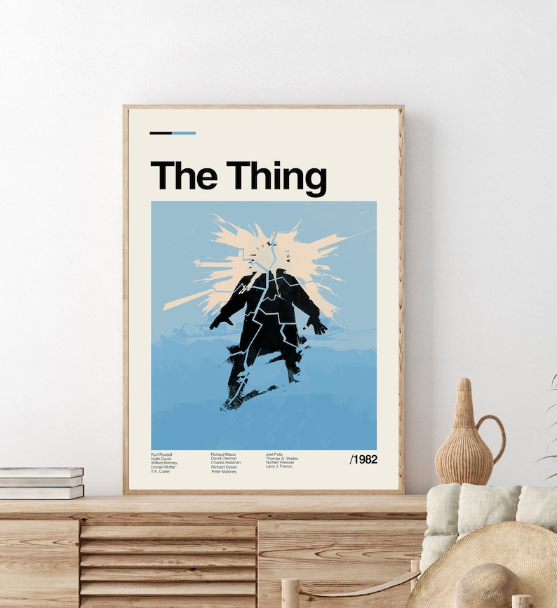 The Thing Poster, the Thing Movie Poster, Minimalist Movie Poster ...