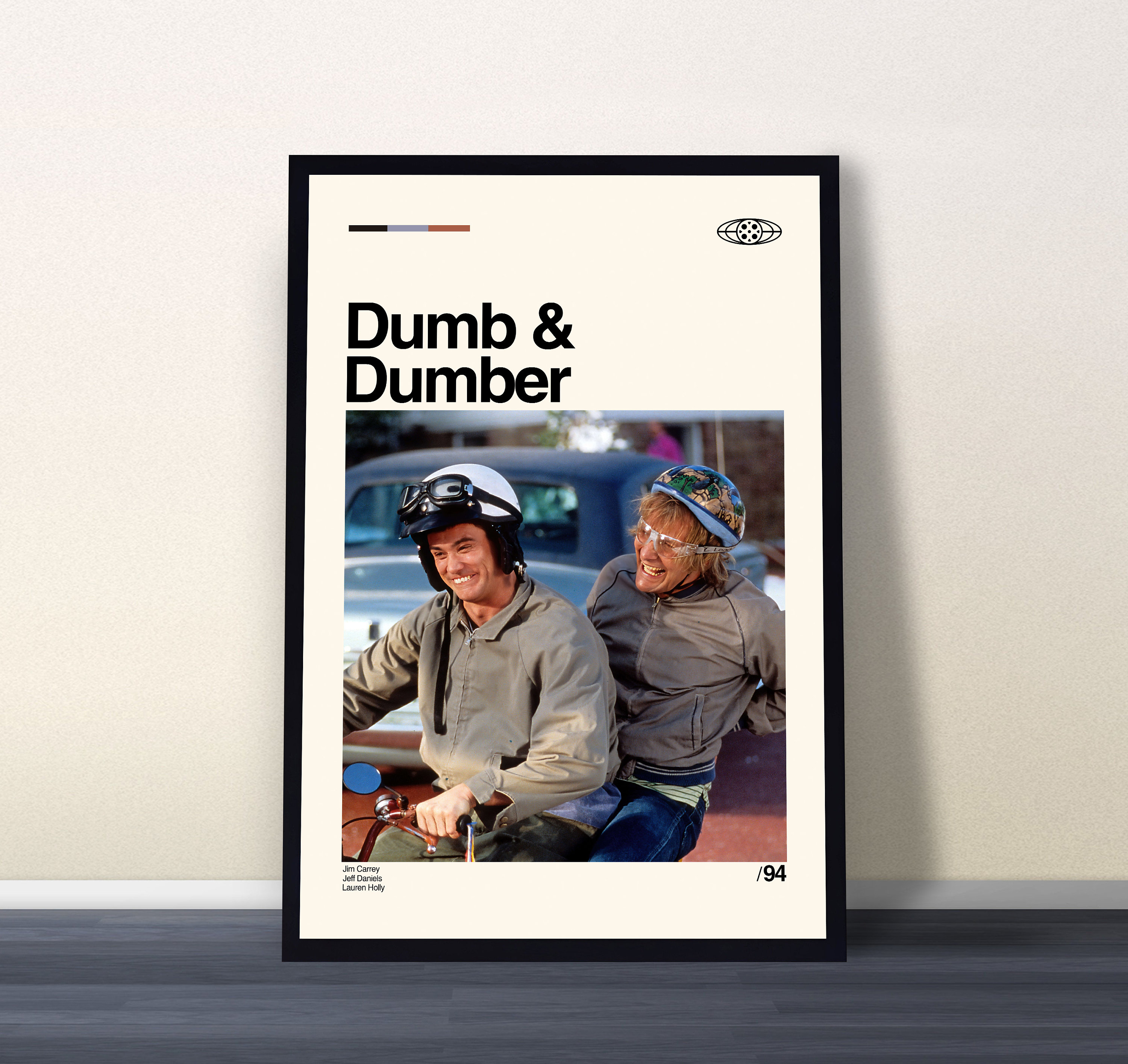 Dumb and Dumber Poster, Dumb and Dumber Print, Midcentury Art ...