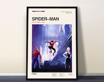 Spider-man Math Poster - Etsy