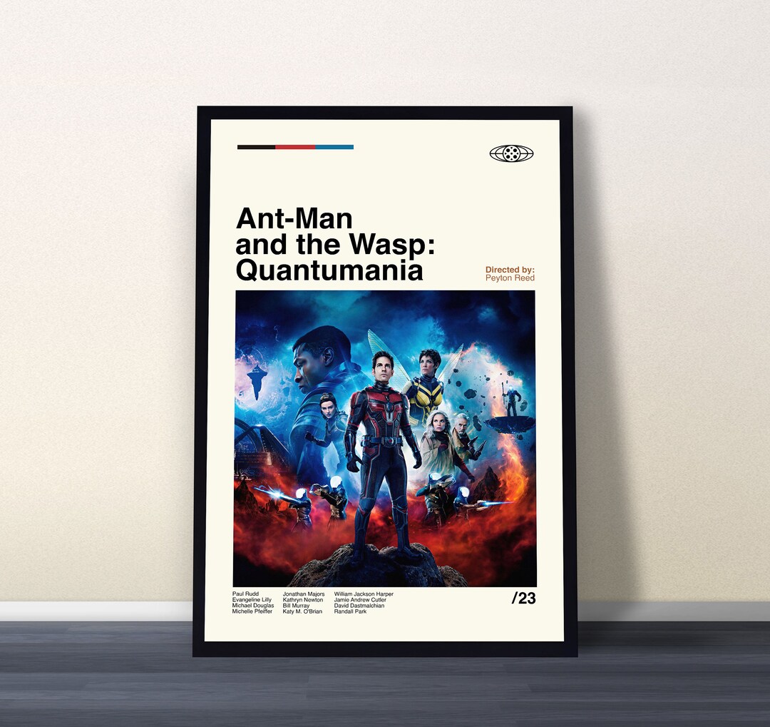 Ant Man and the Wasp Poster, Ant-man and the Wasp Print, Movie Poster ...
