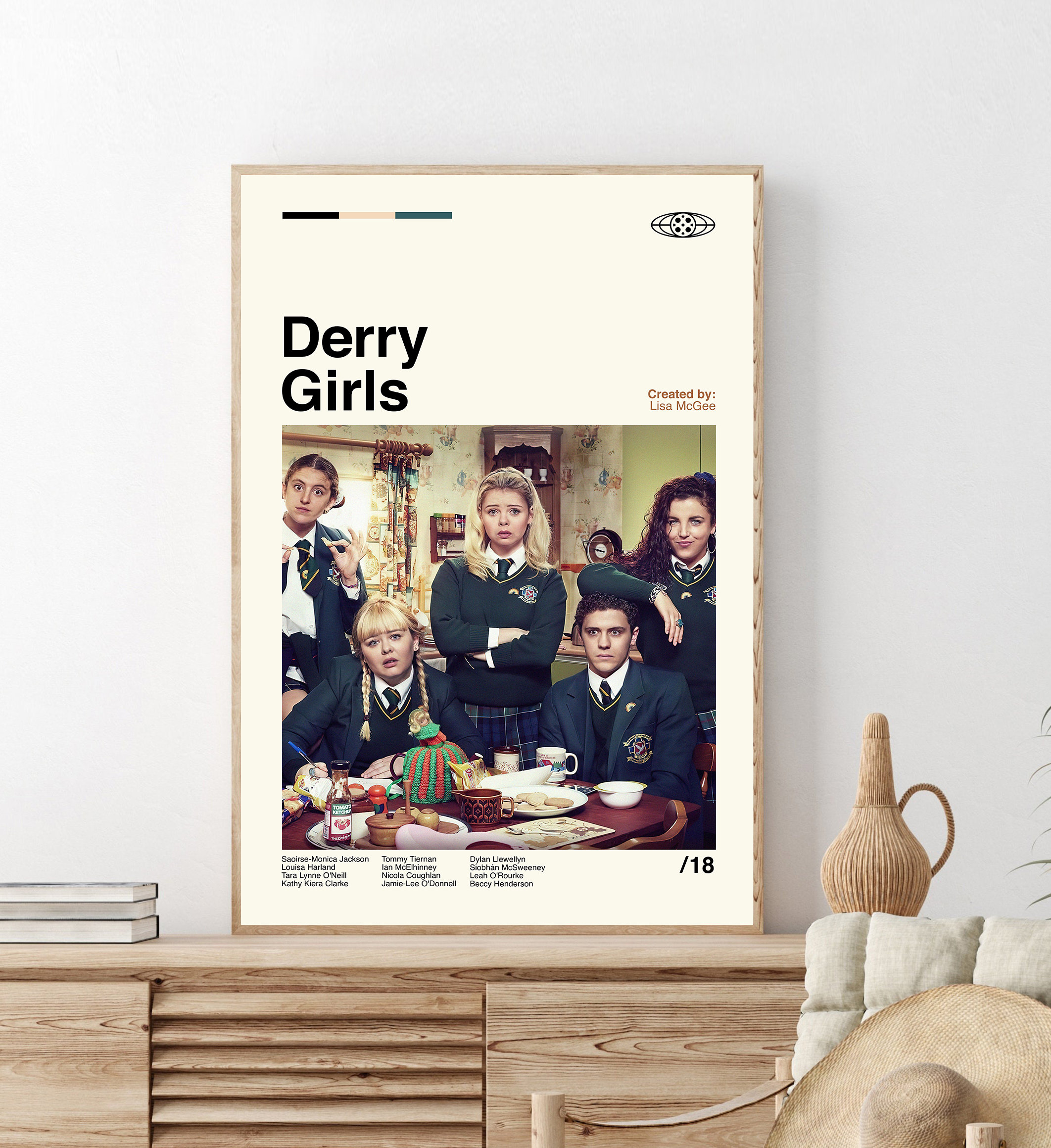 Derry Girls Poster, Derry Girls Print, Retro Movie Poster, Room Decor ...