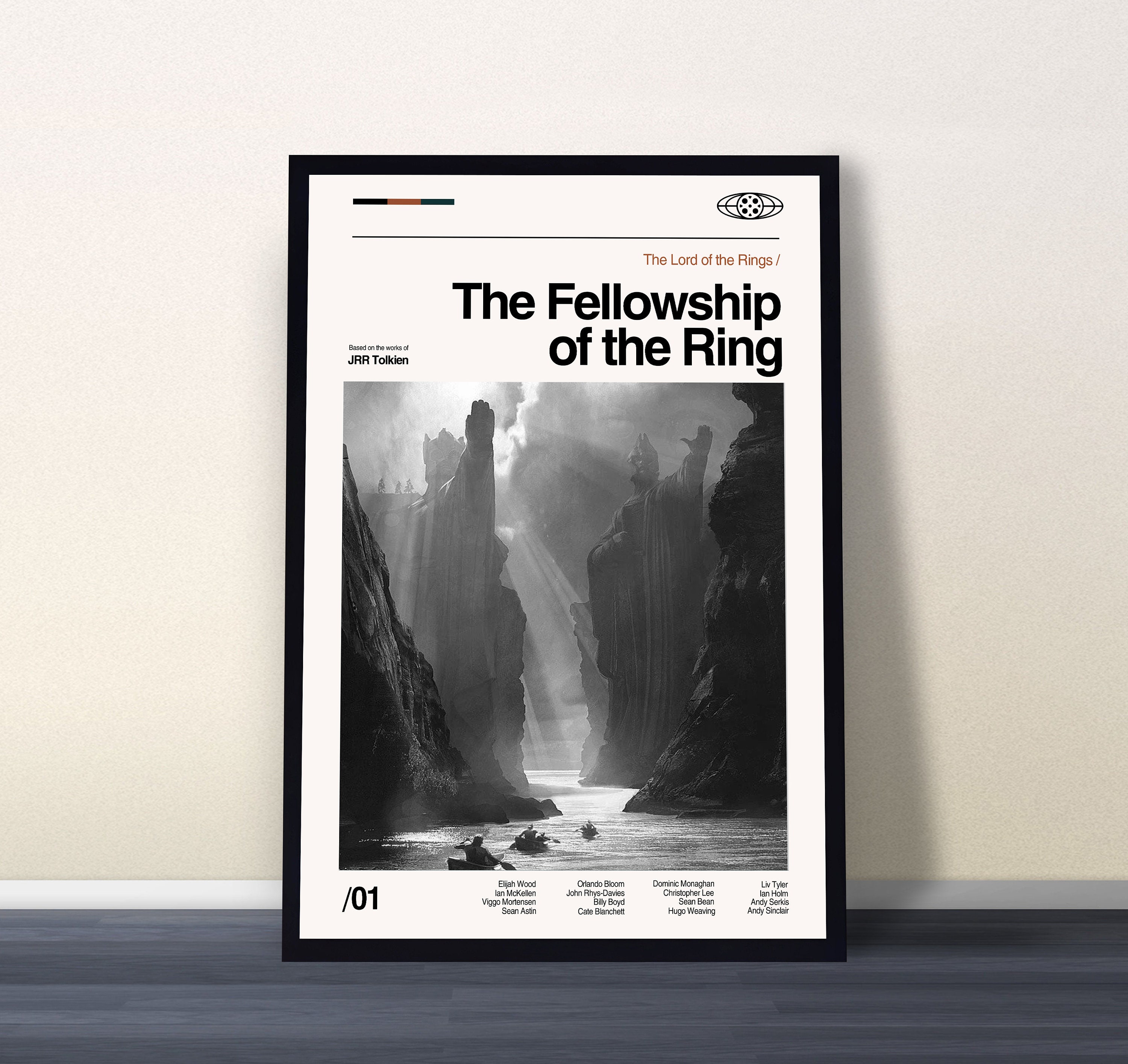 The Fellowship of the Ring Poster, the Fellowship of the Ring Print ...