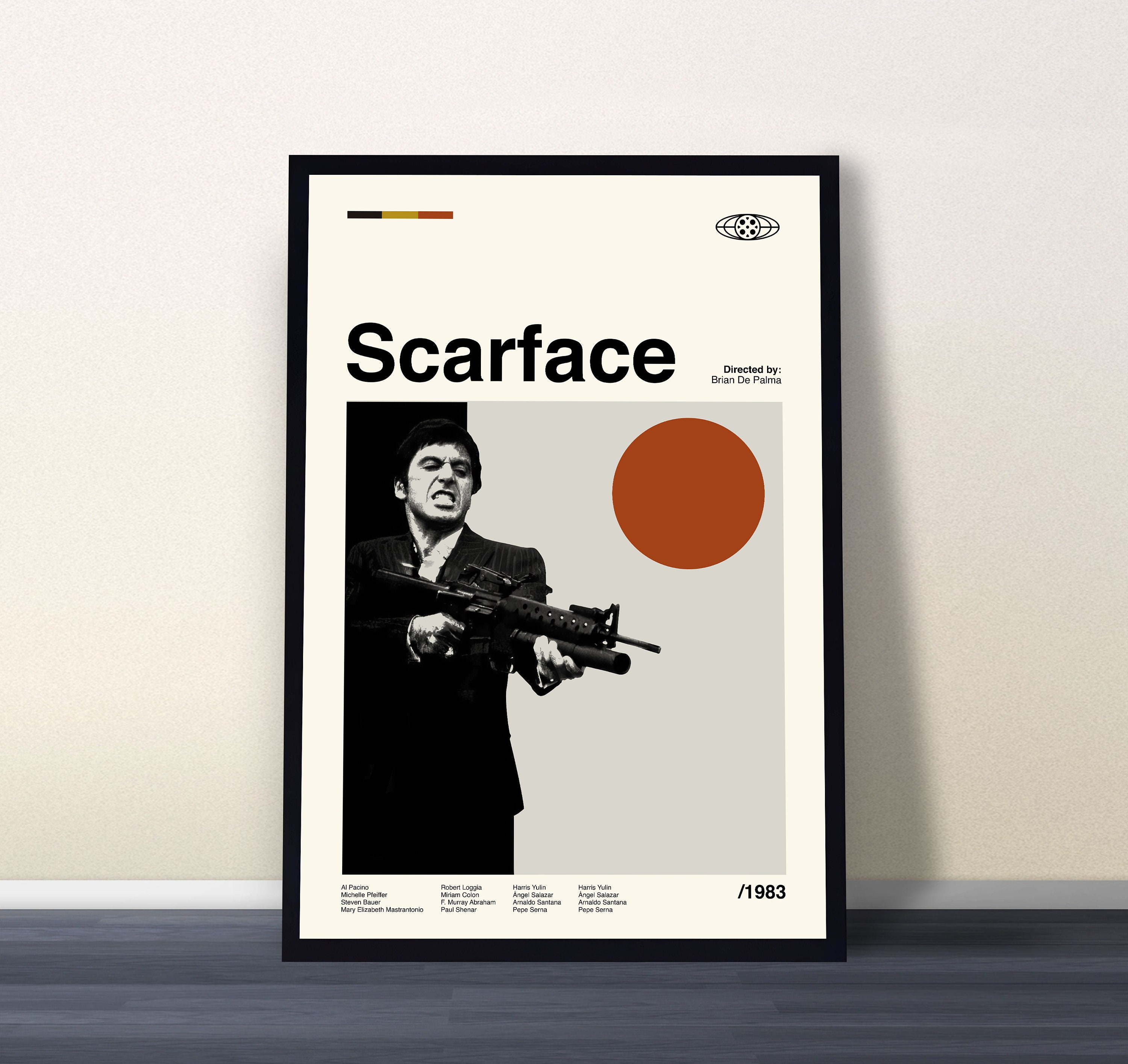 Scarface Movie Poster Scarface Poster Movie Poster Retro - Etsy