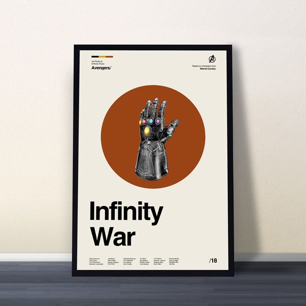Infinity War Poster - Etsy
