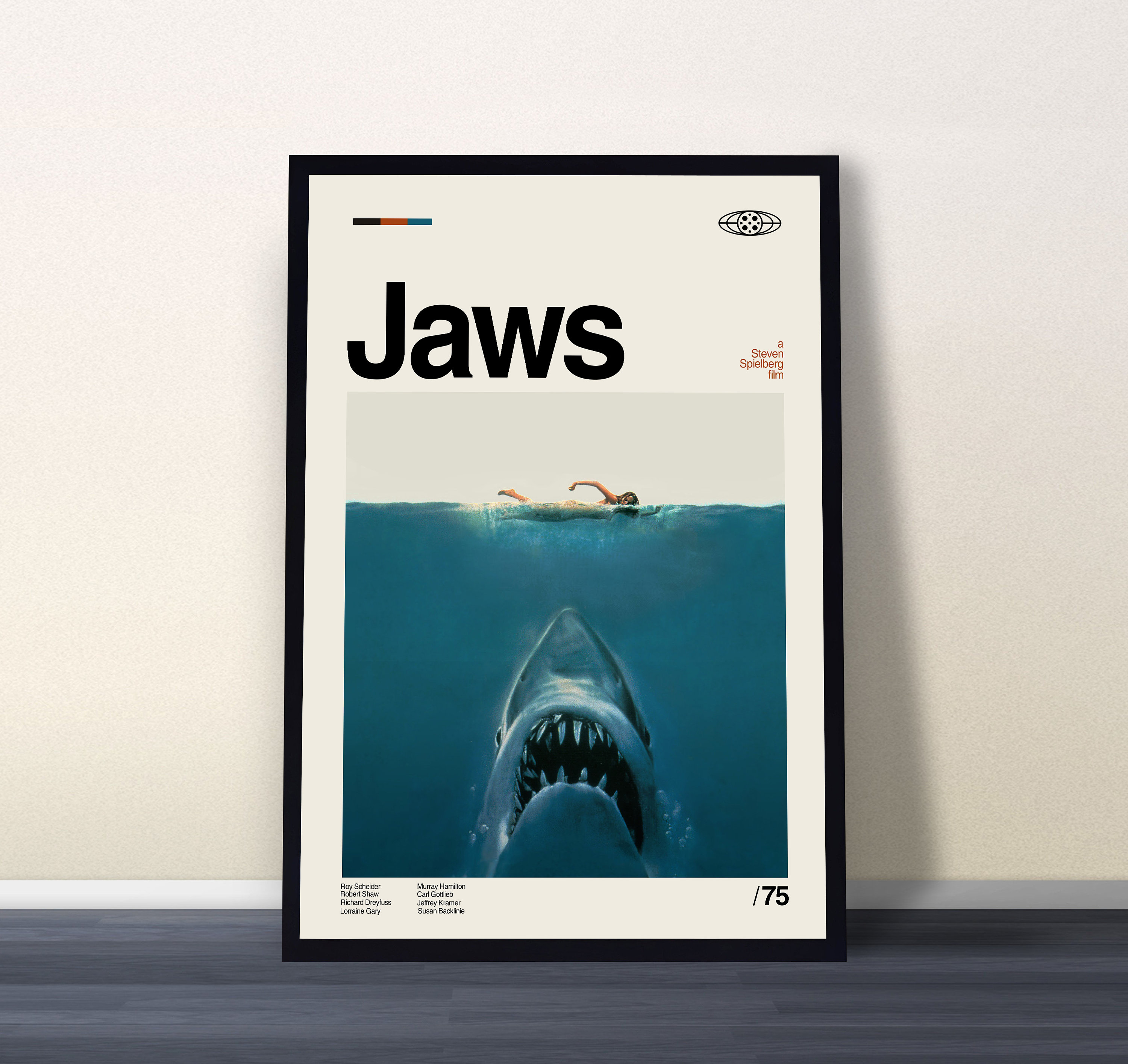 Jaws Movie Poster Jaws Poster Minimalist Movie Poster - Etsy