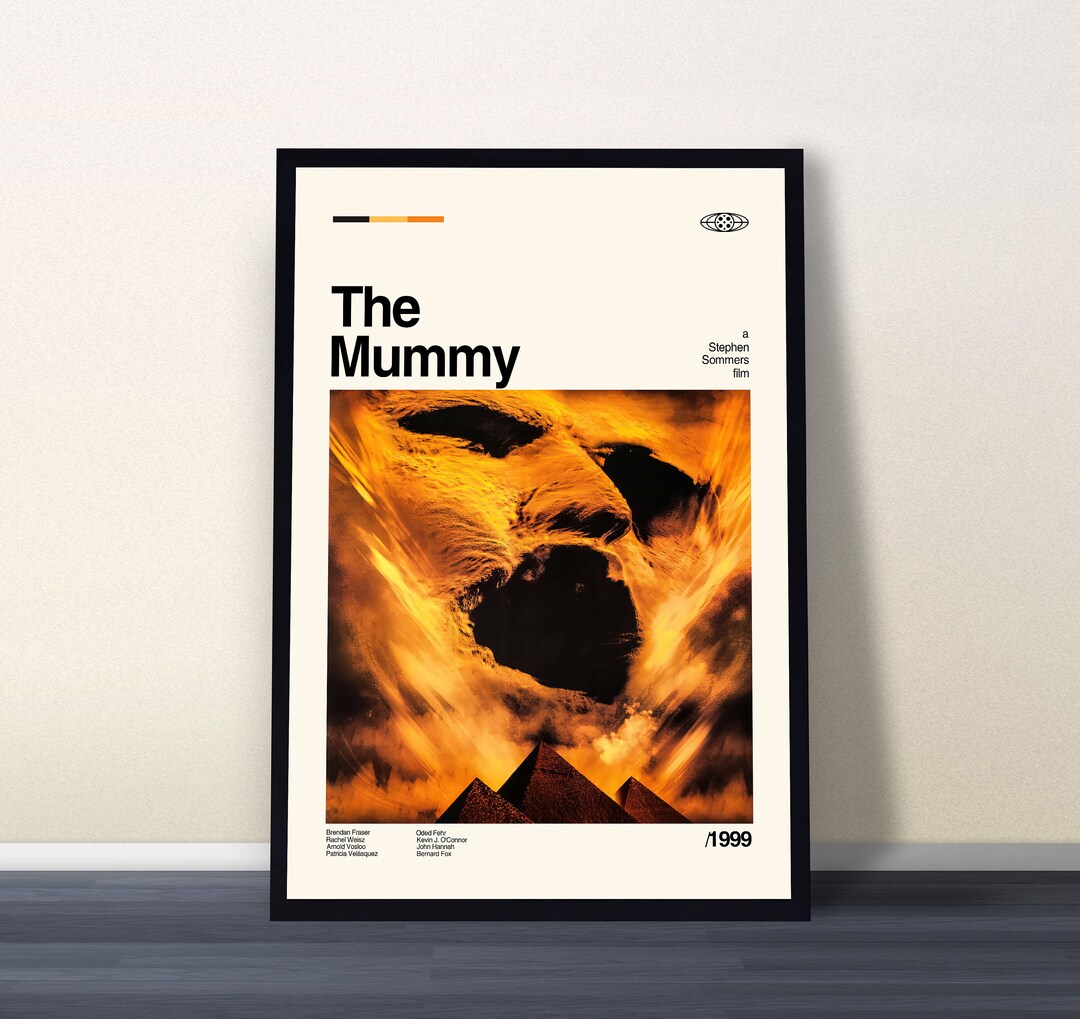 The Mummy Movie Poster, the Mummy Poster, Minimalist Movie Poster ...