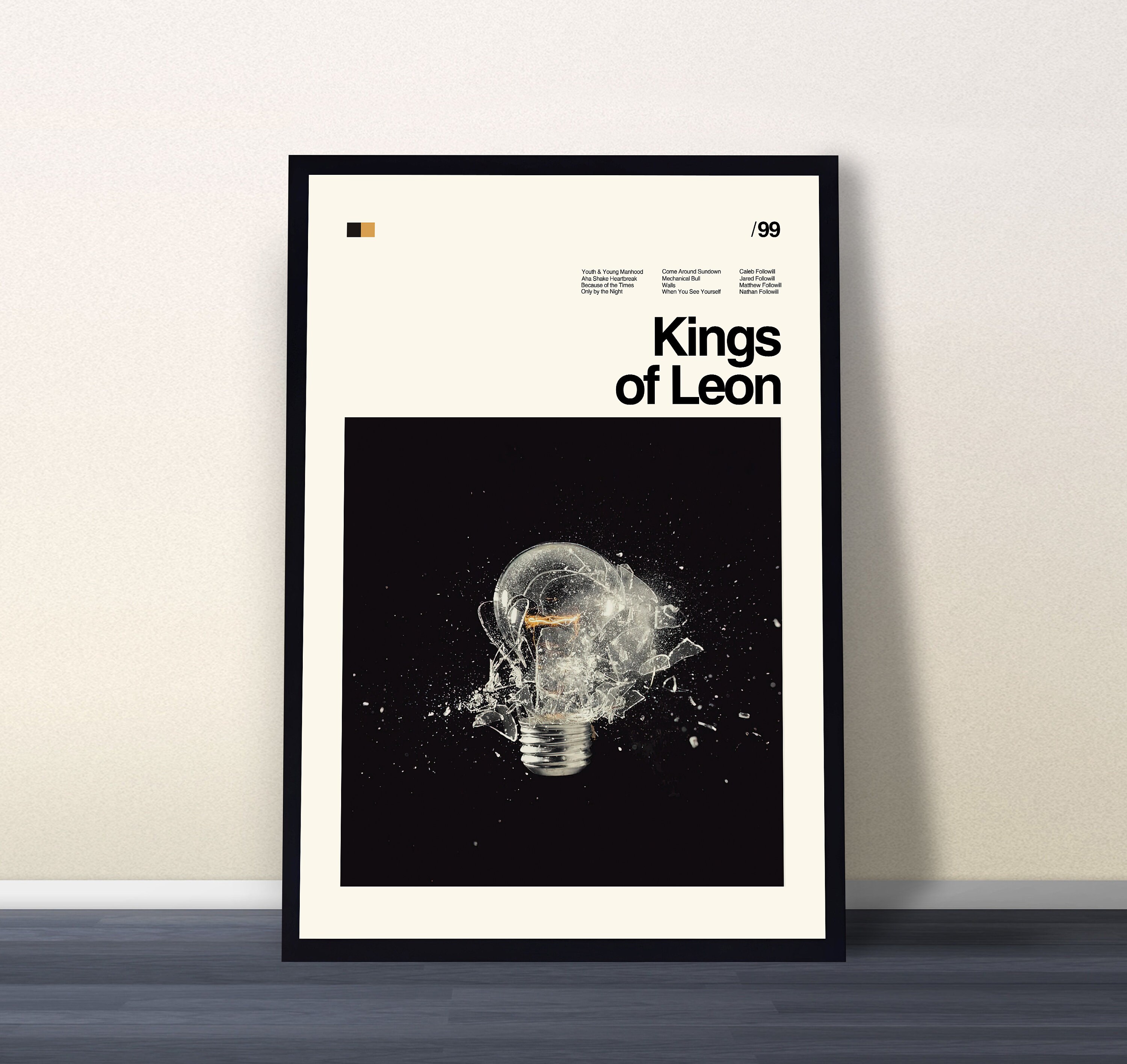 Kings of Leon Album Poster, Rock Band Poster, Music Album Poster ...