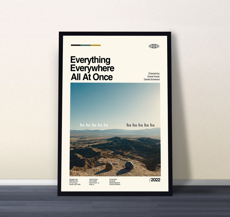 Everything Everywhere All at Once Poster, Vintage Poster, Vintage Print ...