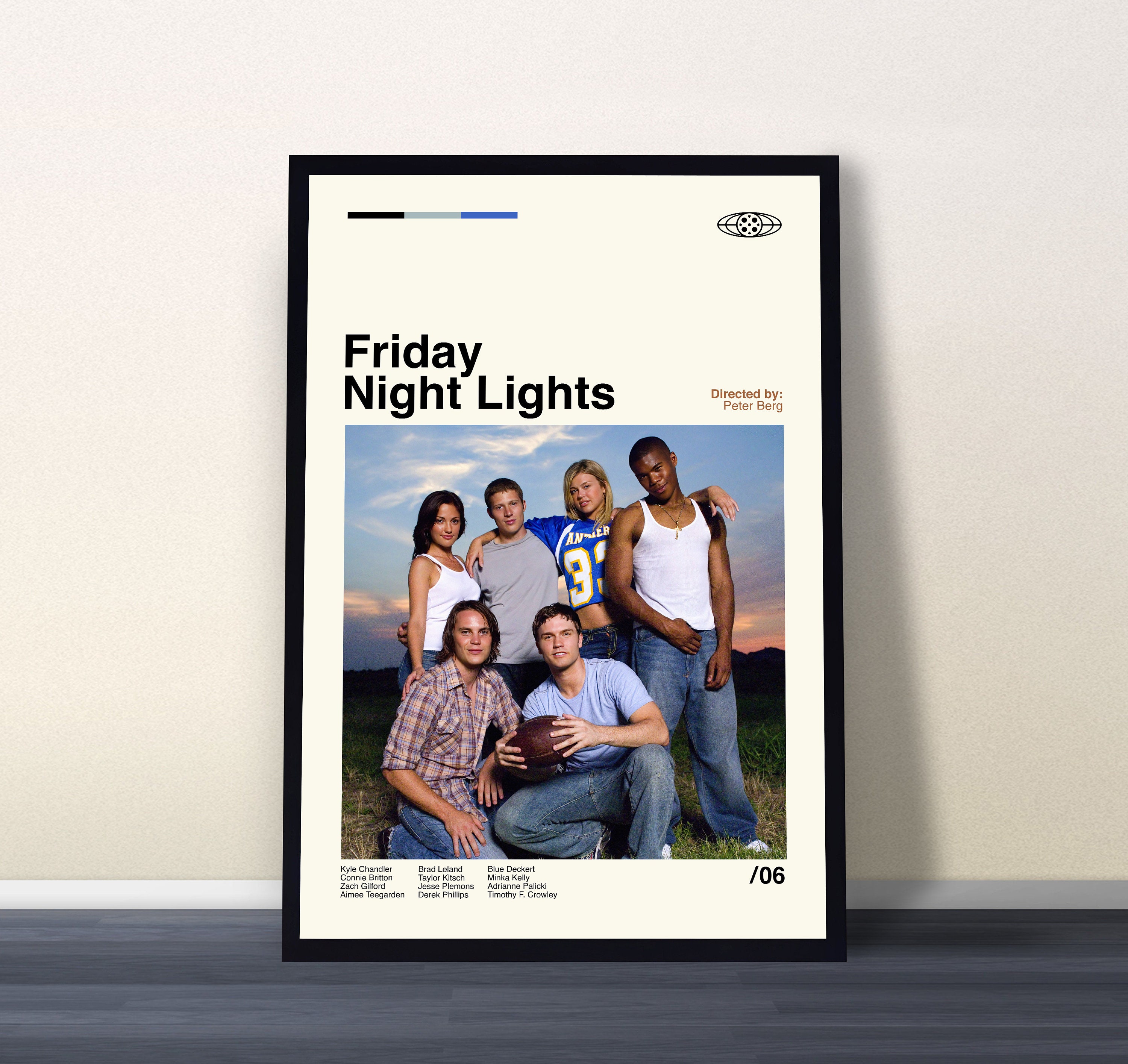 Friday Night Lights Movie Poster, Friday Night Lights Print, Tv Show ...